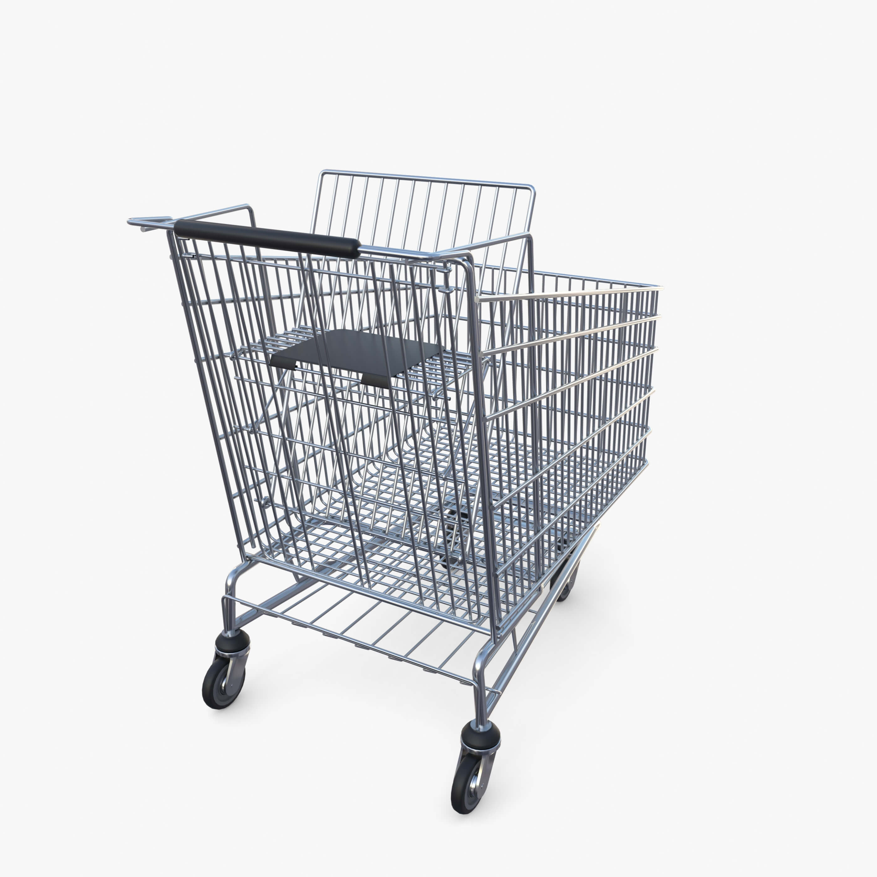 Shopping Cart V5 - 3D Model by dragosburian