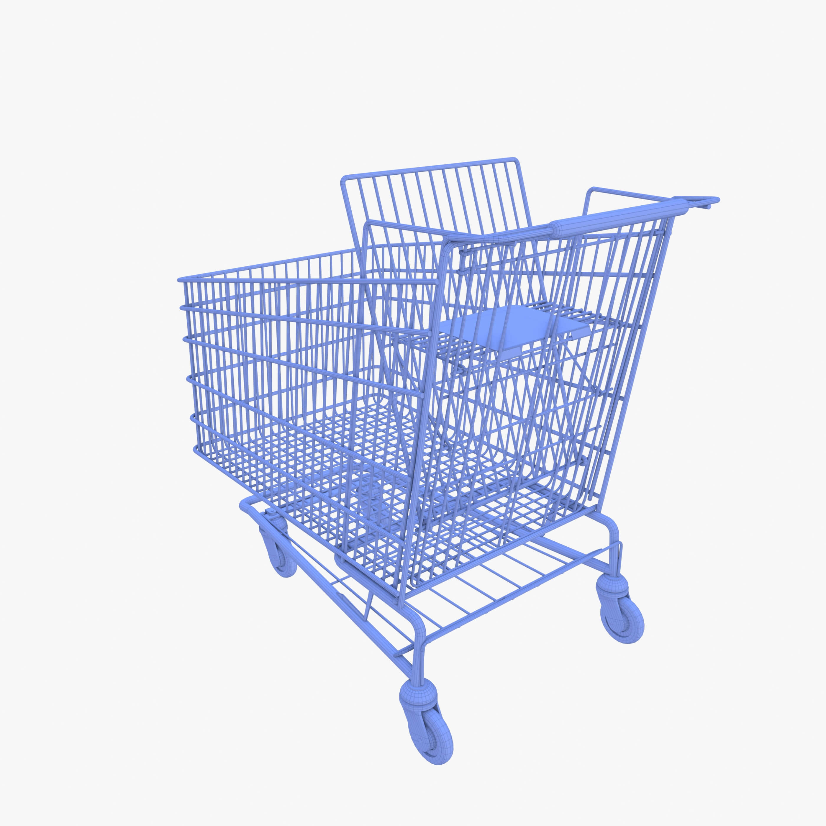 Shopping Cart V5 - 3D Model by dragosburian
