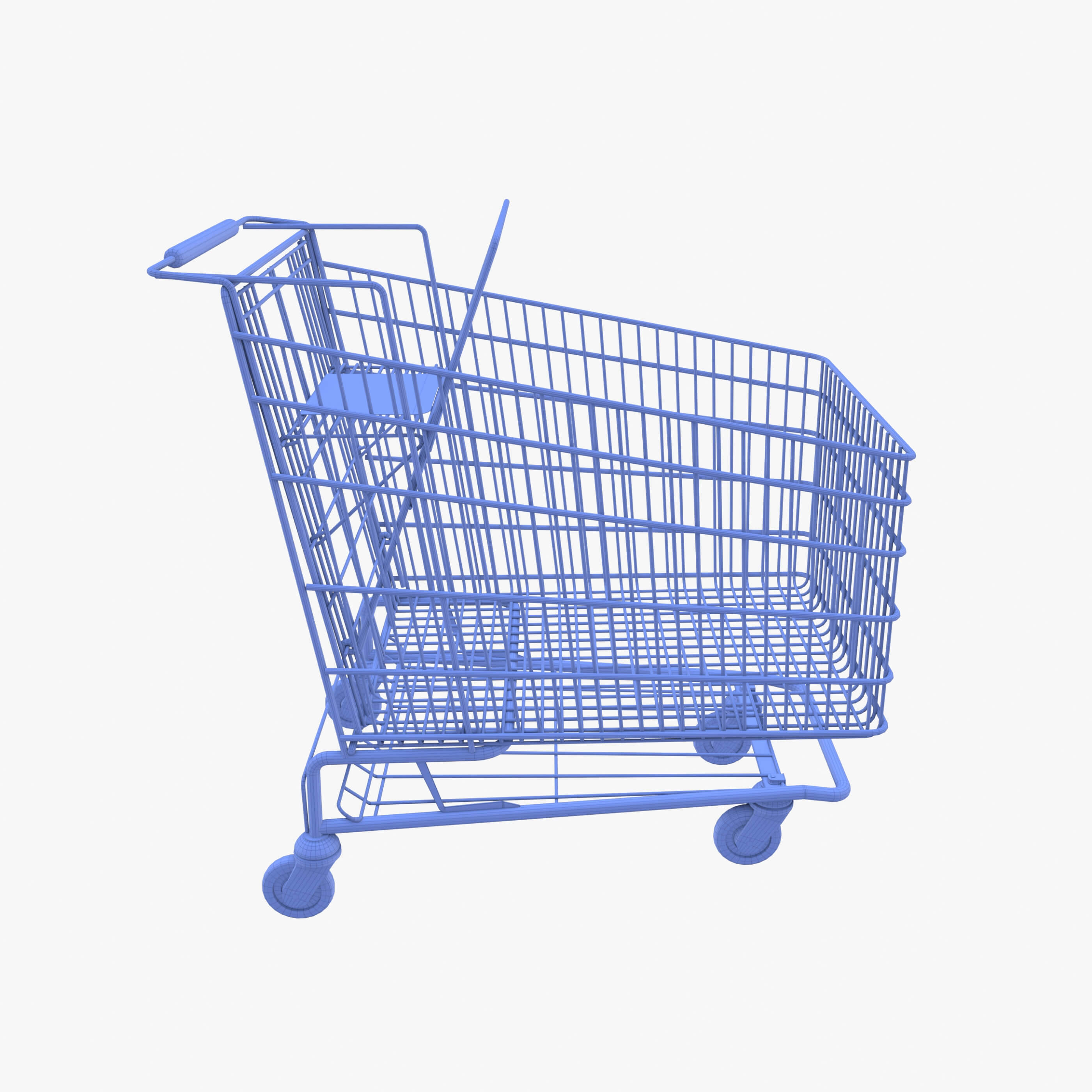 Shopping Cart V5 - 3D Model by dragosburian