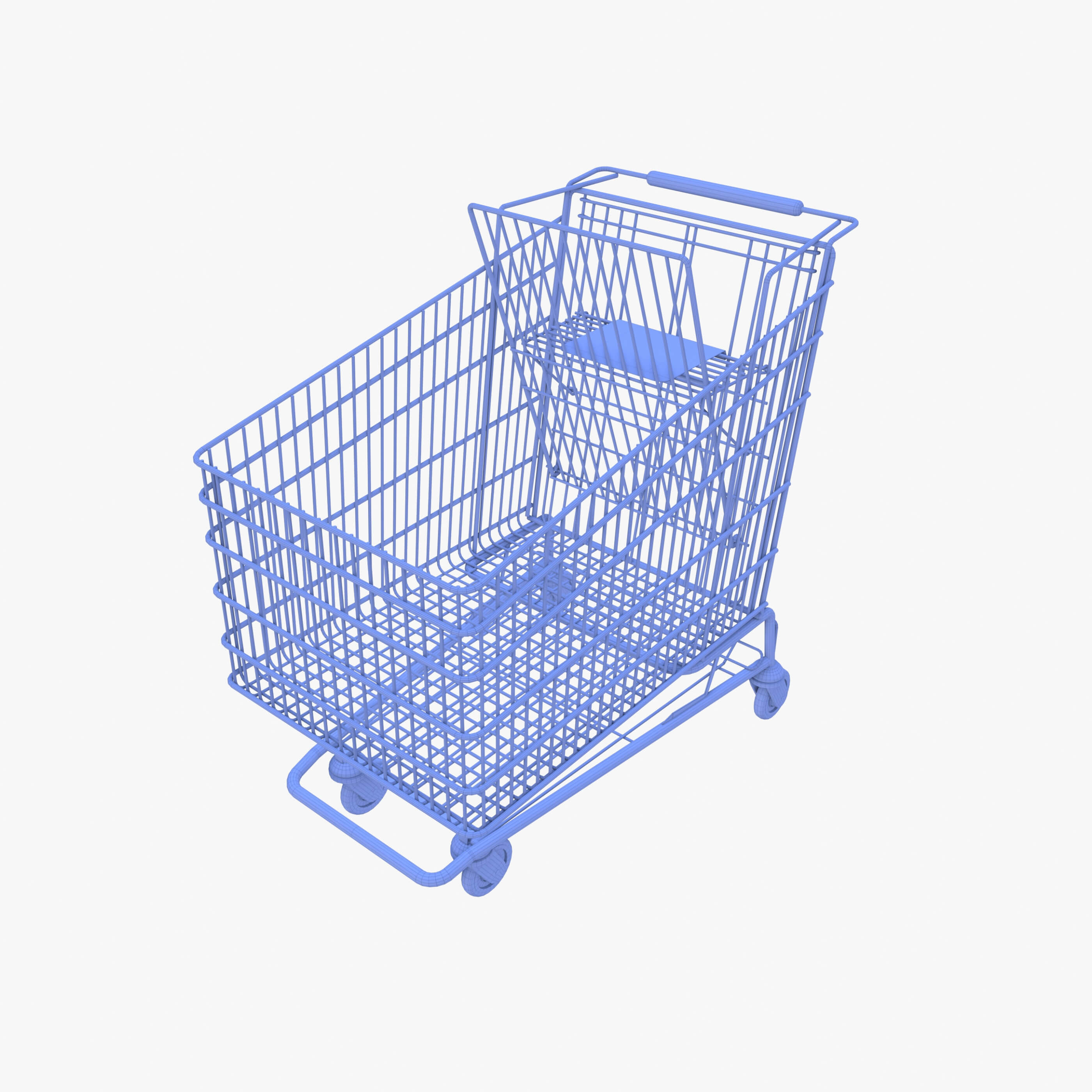 Shopping Cart V5 - 3D Model by dragosburian