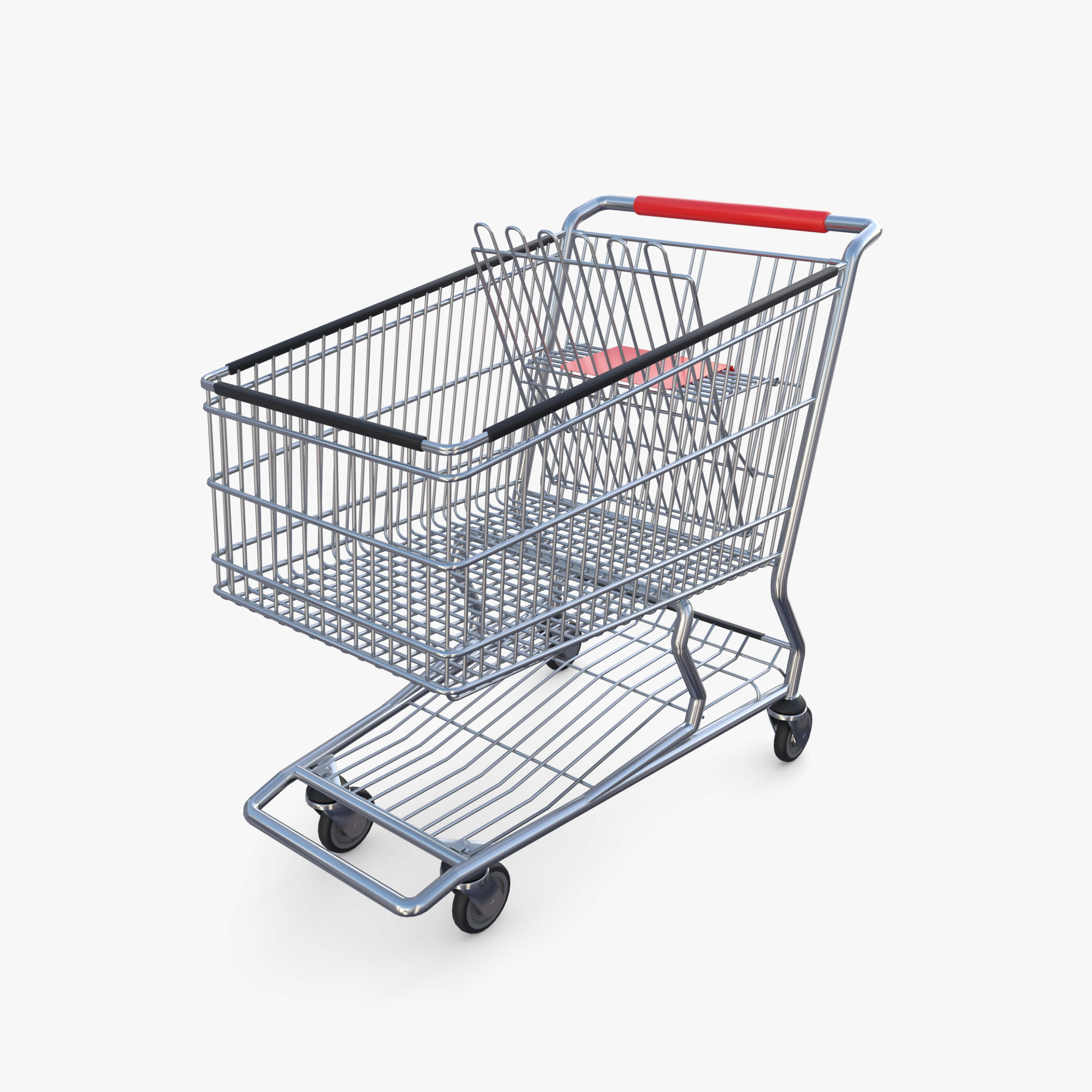 Shopping Cart V6 - 3D Model by dragosburian
