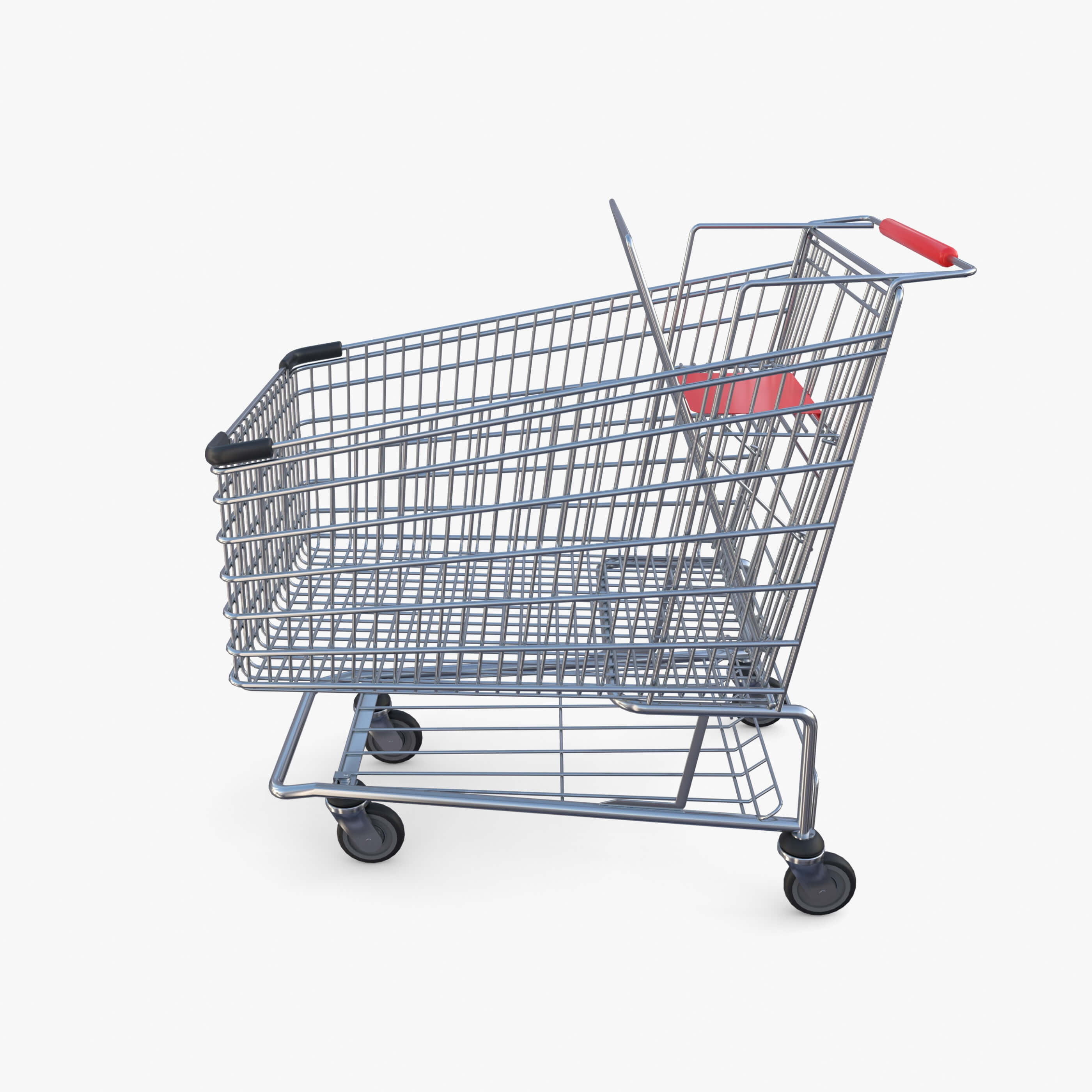 Shopping Cart V8 - 3D Model by dragosburian