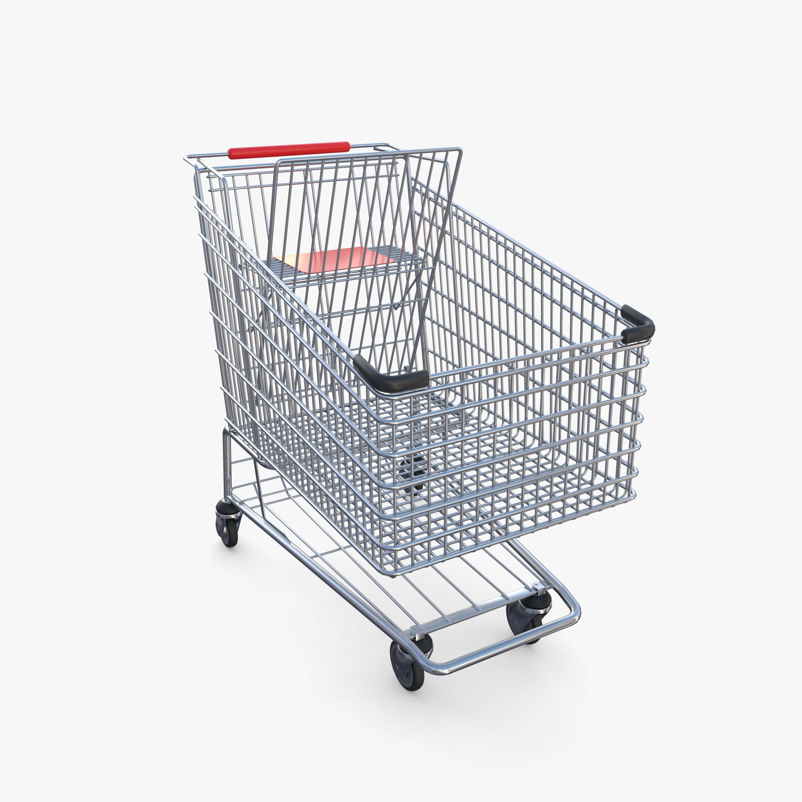 Shopping Cart V8 - 3D Model by dragosburian