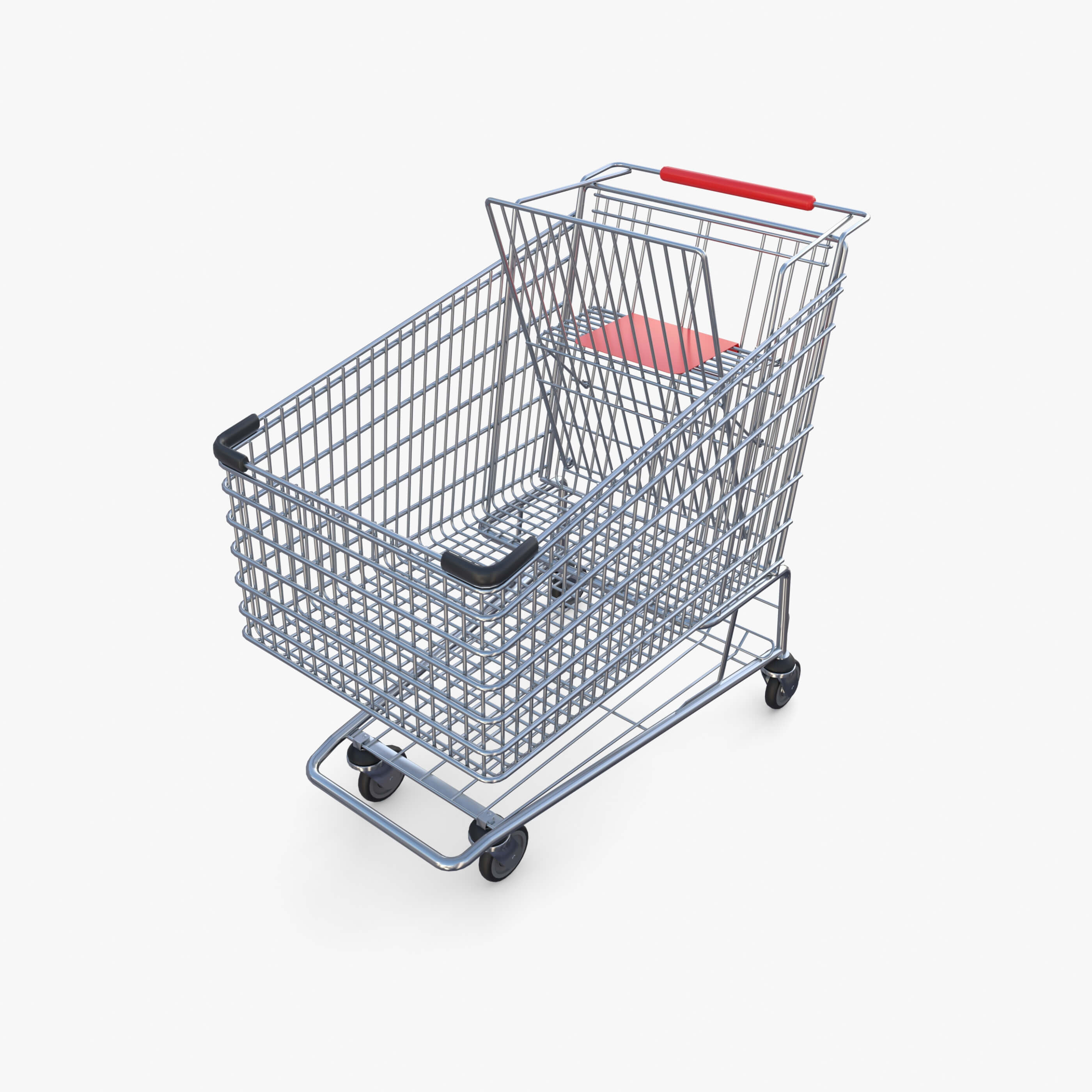 Shopping Cart V8 - 3D Model by dragosburian