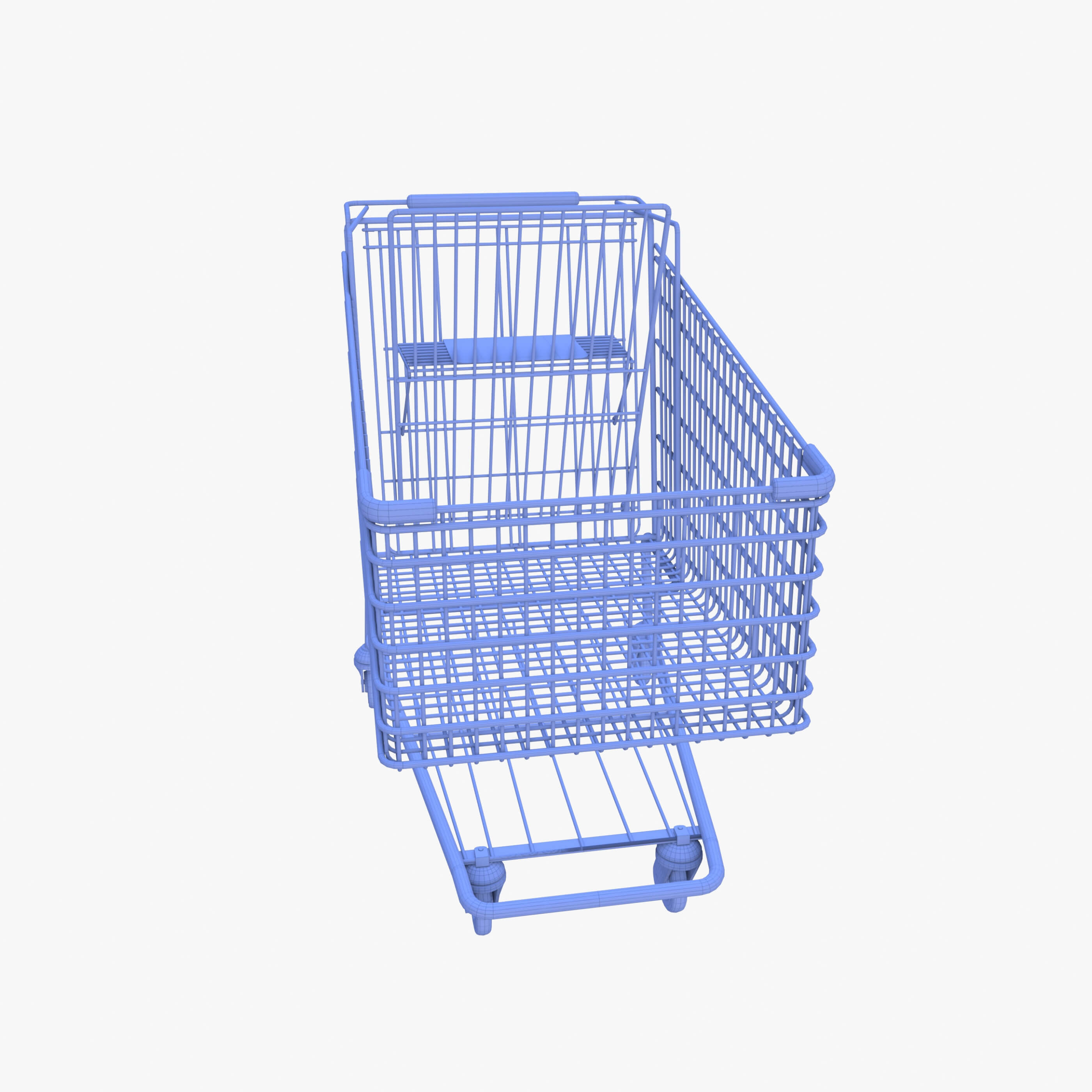 Shopping Cart V8 - 3D Model by dragosburian