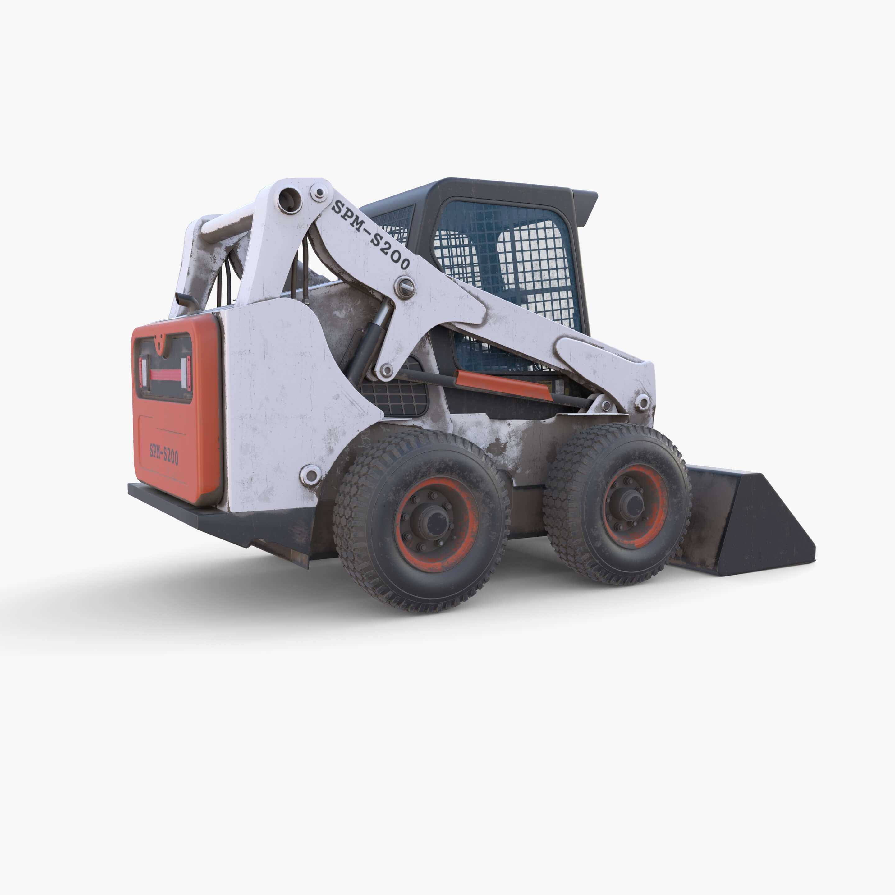 Skid Steer Loader V2 - 3D Model by dragosburian