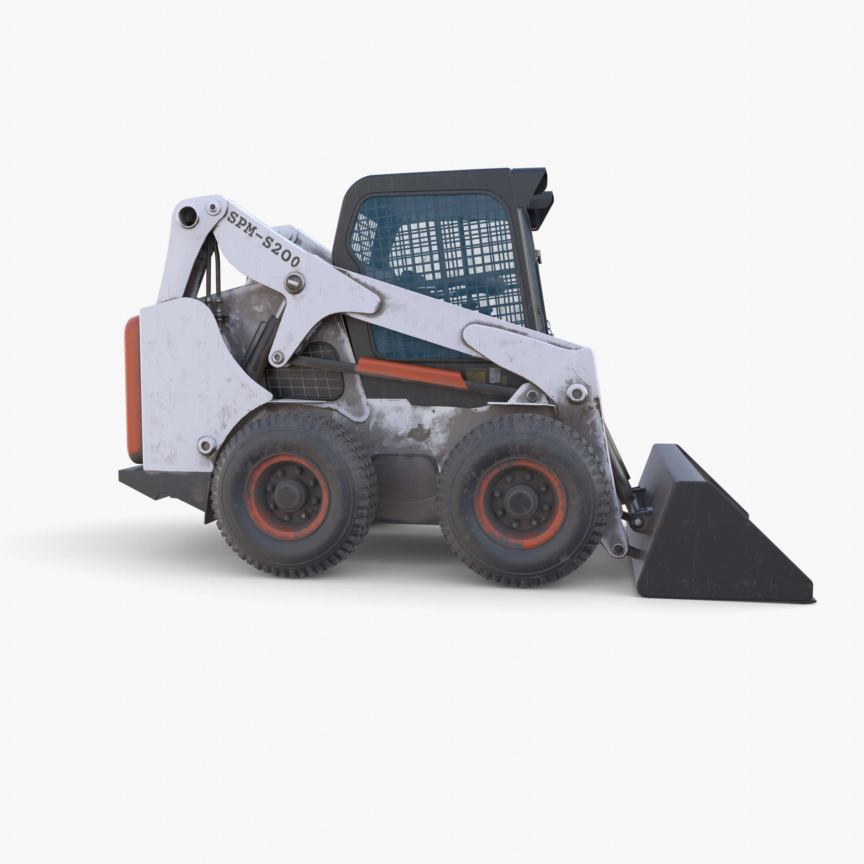 Skid Steer Loader V2 - 3D Model by dragosburian