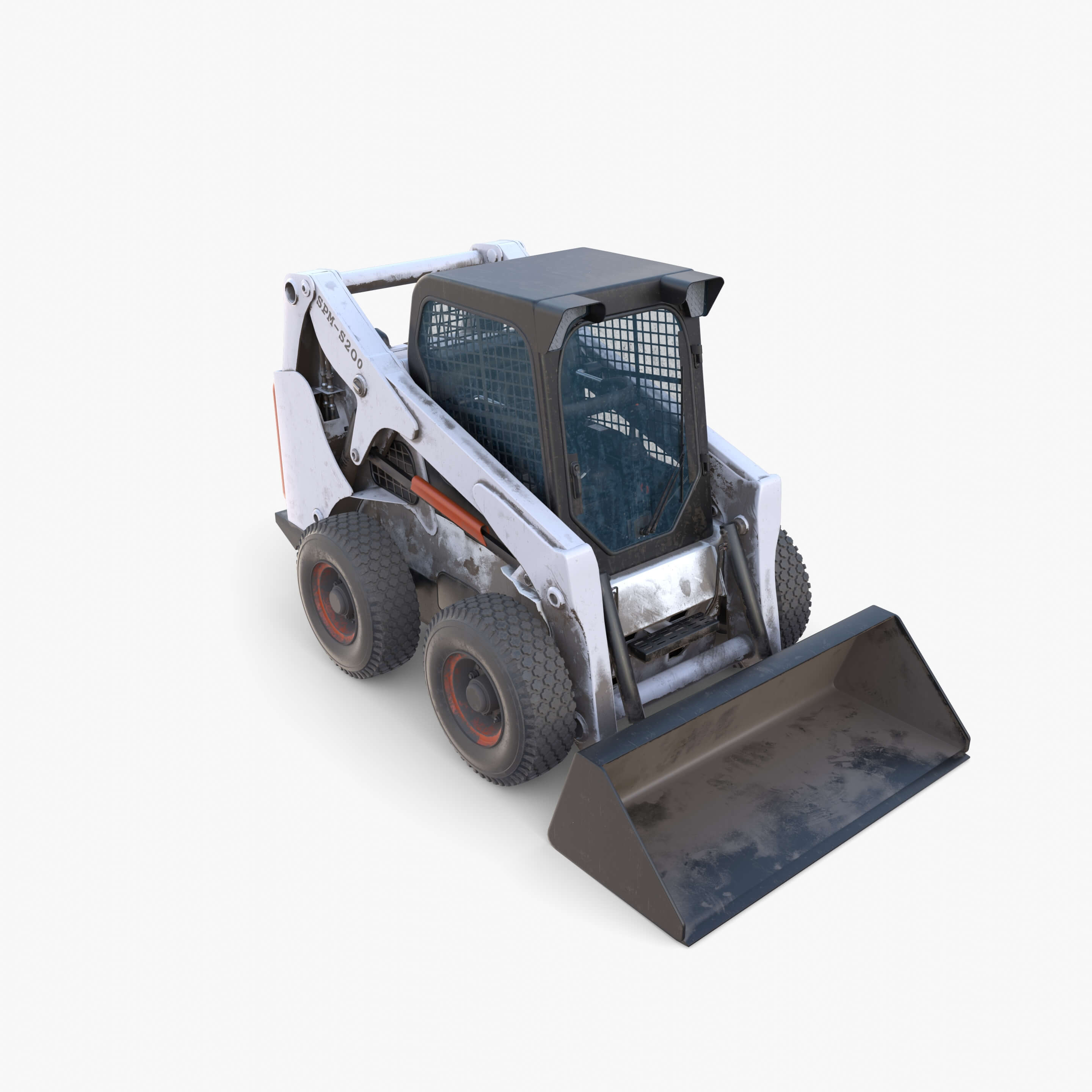 Skid Steer Loader V2 - 3D Model by dragosburian