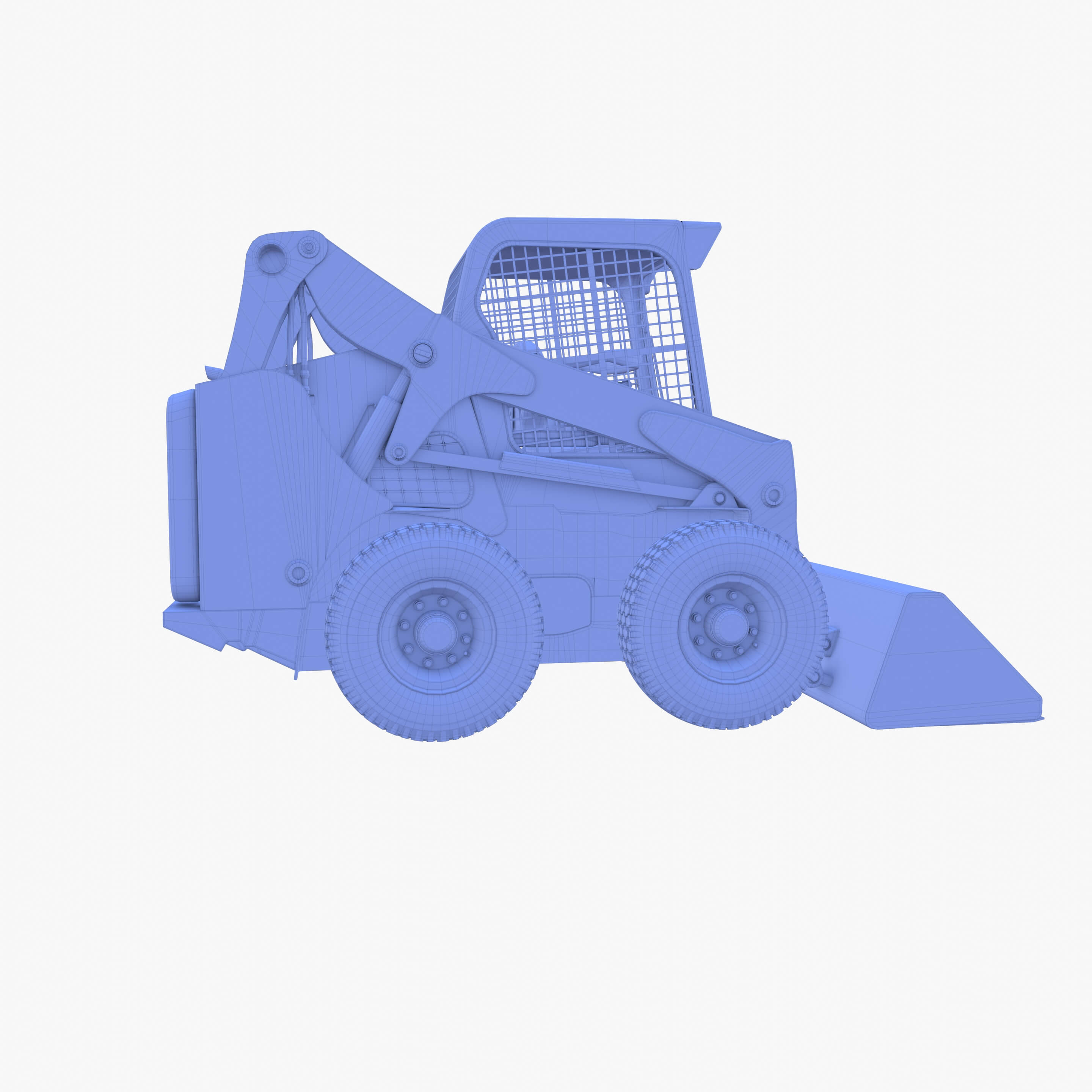Skid Steer Loader V2 - 3D Model by dragosburian