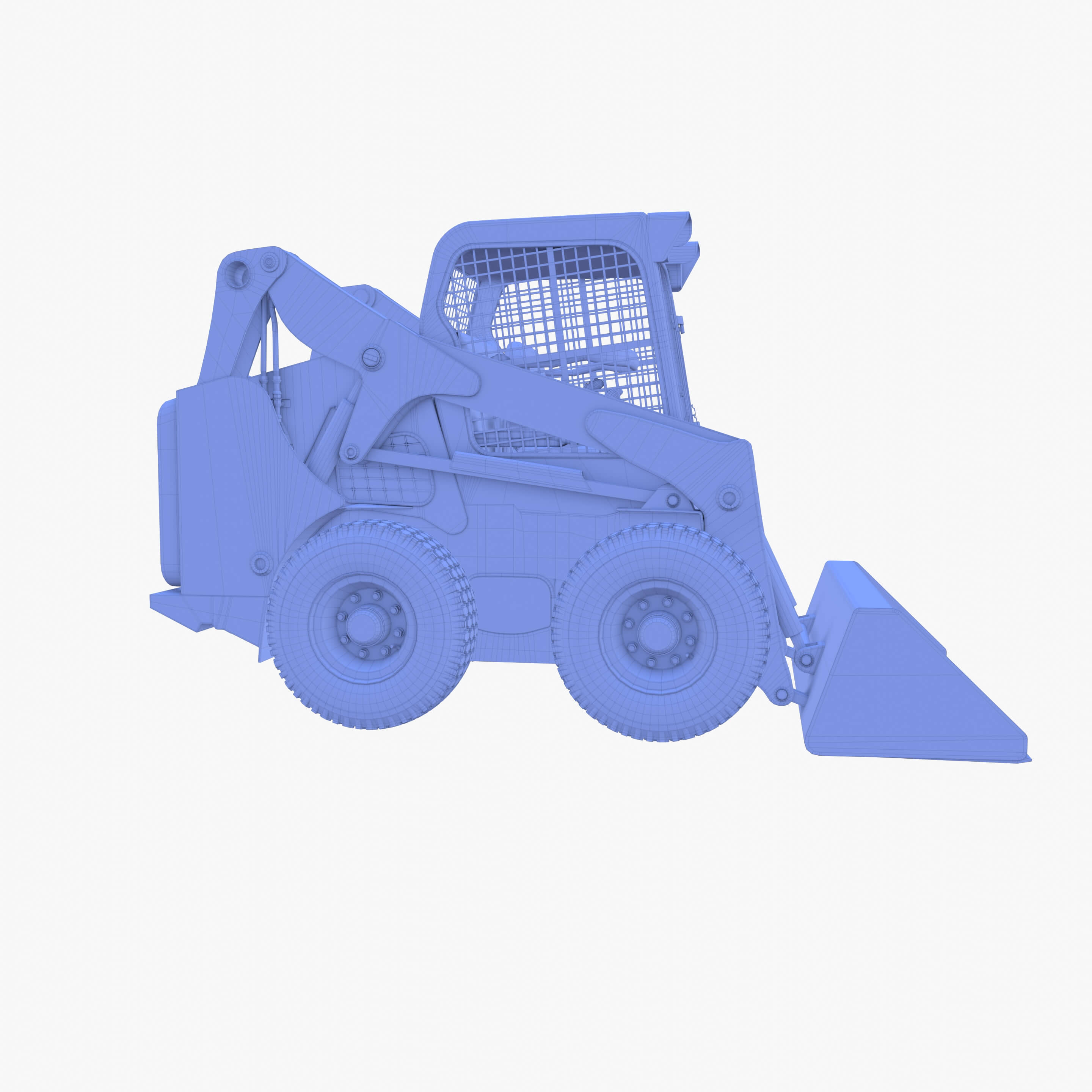 Skid Steer Loader V2 - 3D Model by dragosburian