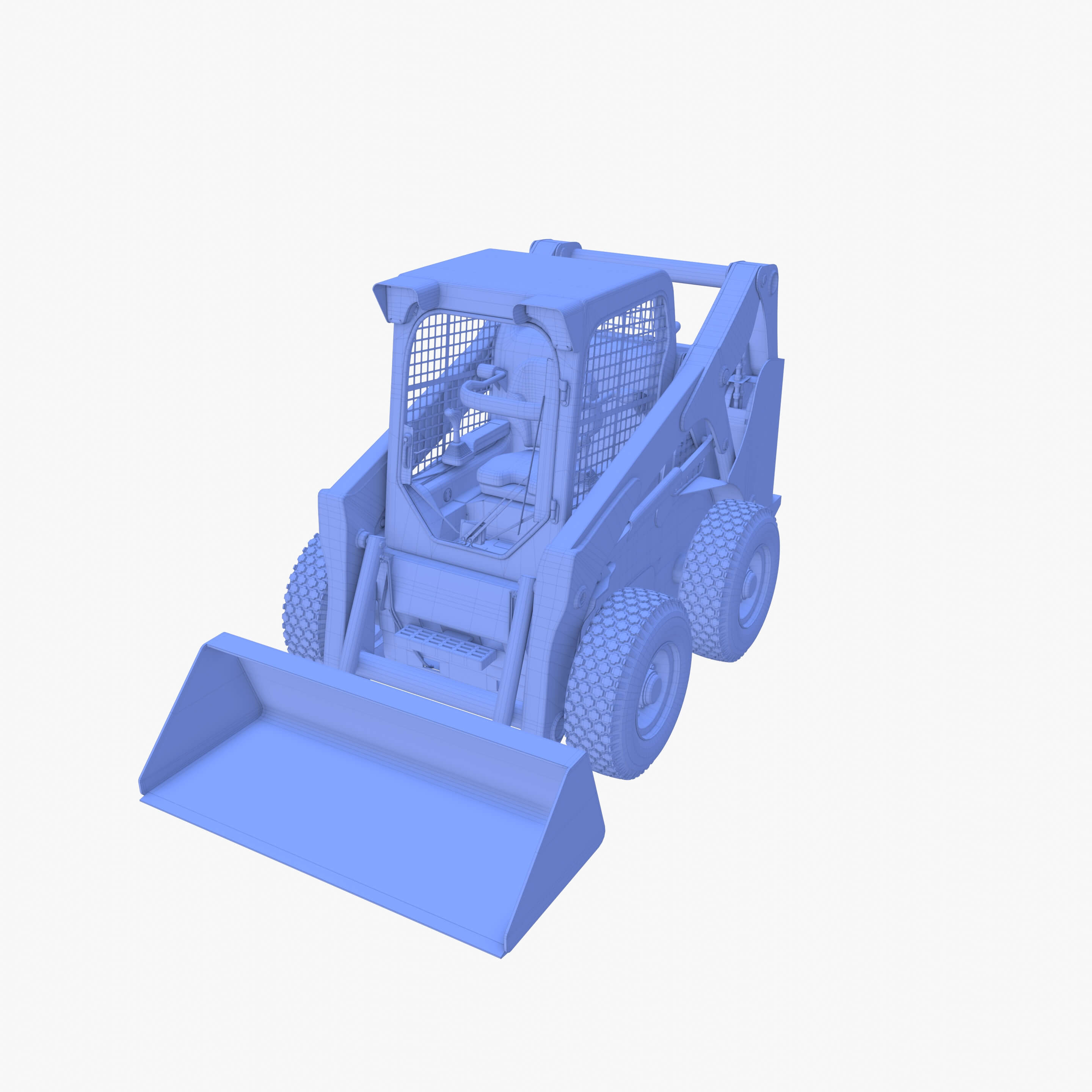 Skid Steer Loader V2 - 3D Model by dragosburian