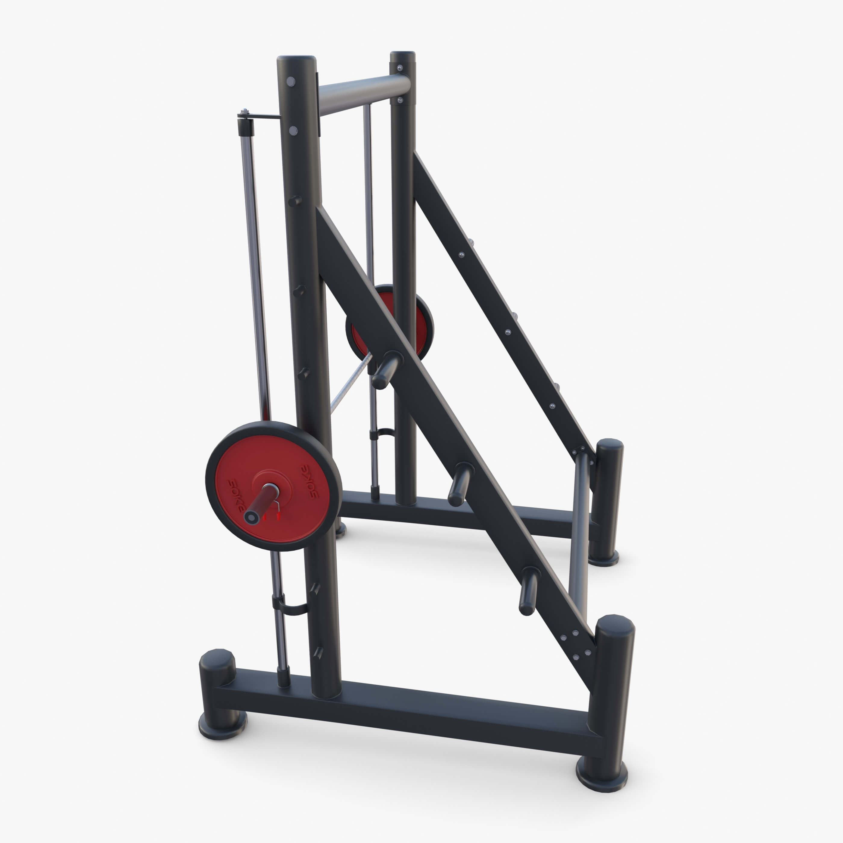 Smith Machine - 3D Model by dragosburian