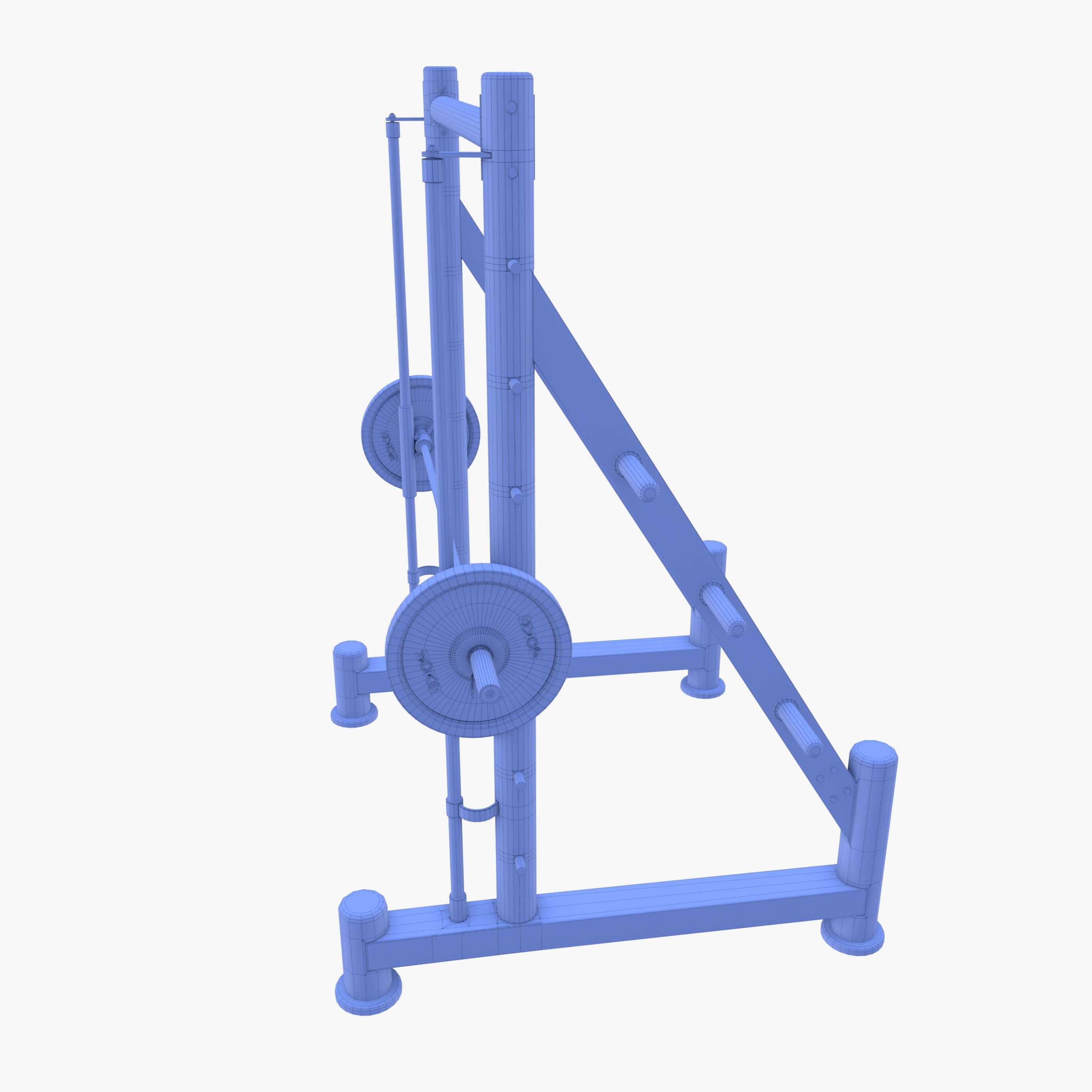 Smith Machine - 3D Model by dragosburian