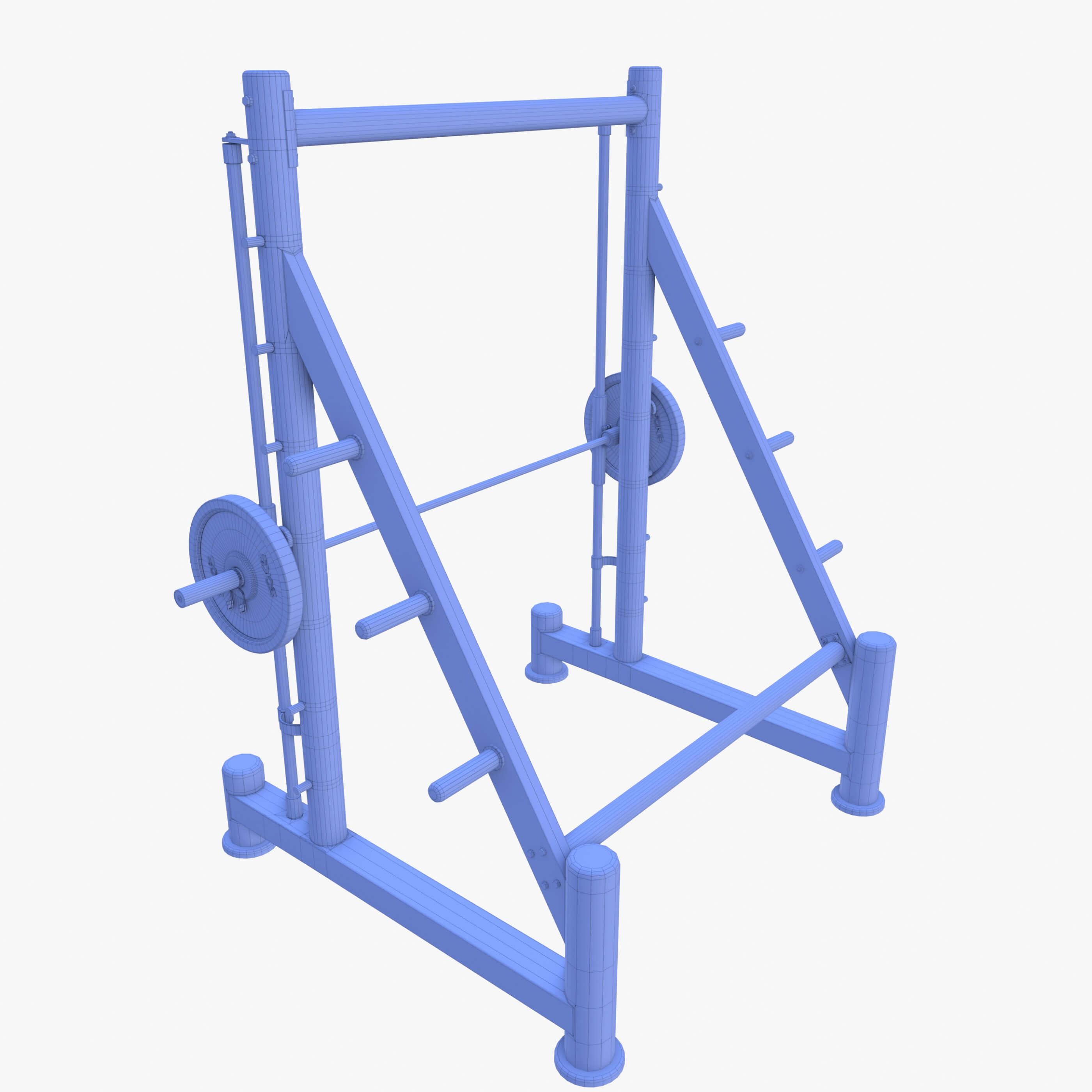 Smith Machine - 3D Model by dragosburian