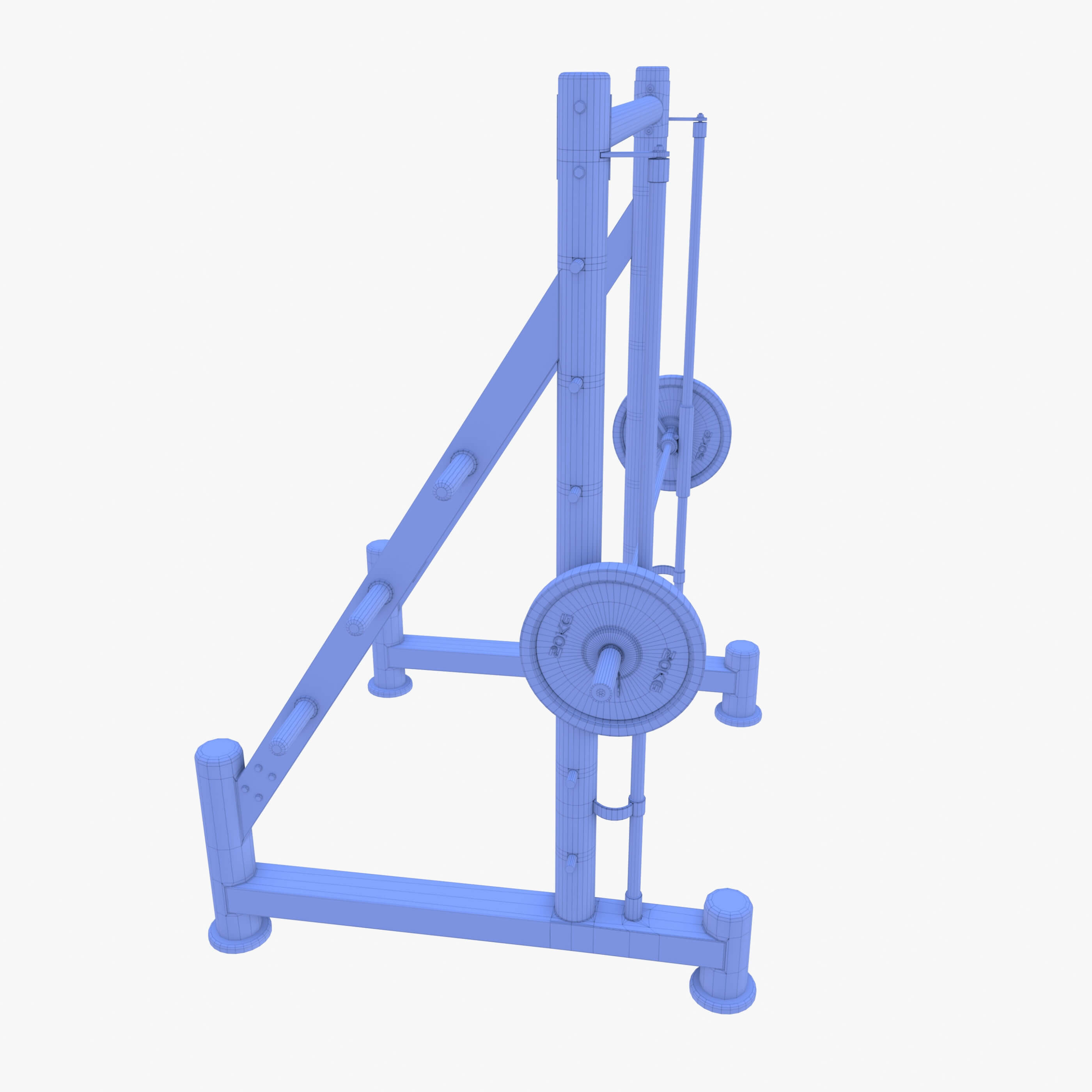 Smith Machine - 3D Model by dragosburian