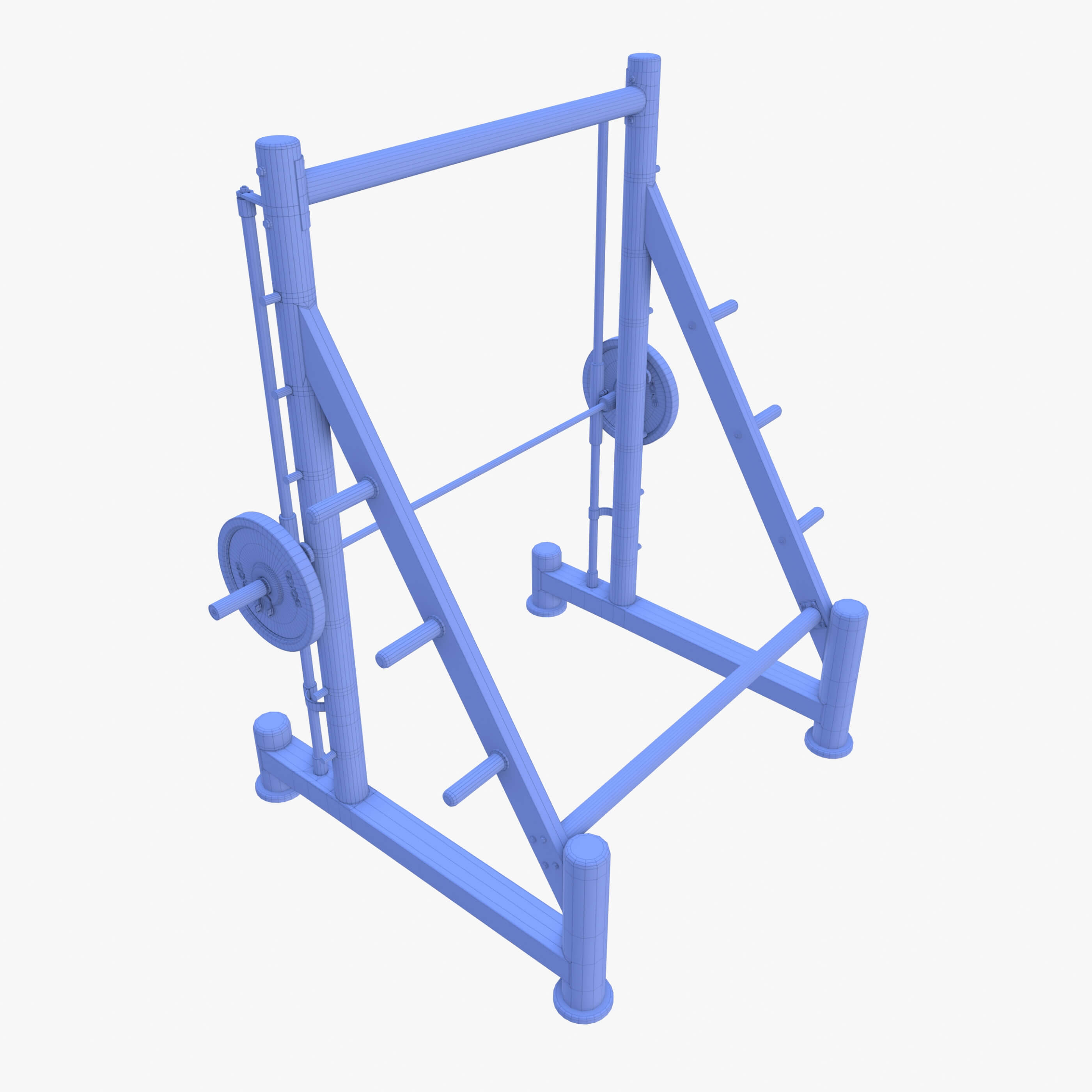 Smith Machine - 3D Model by dragosburian
