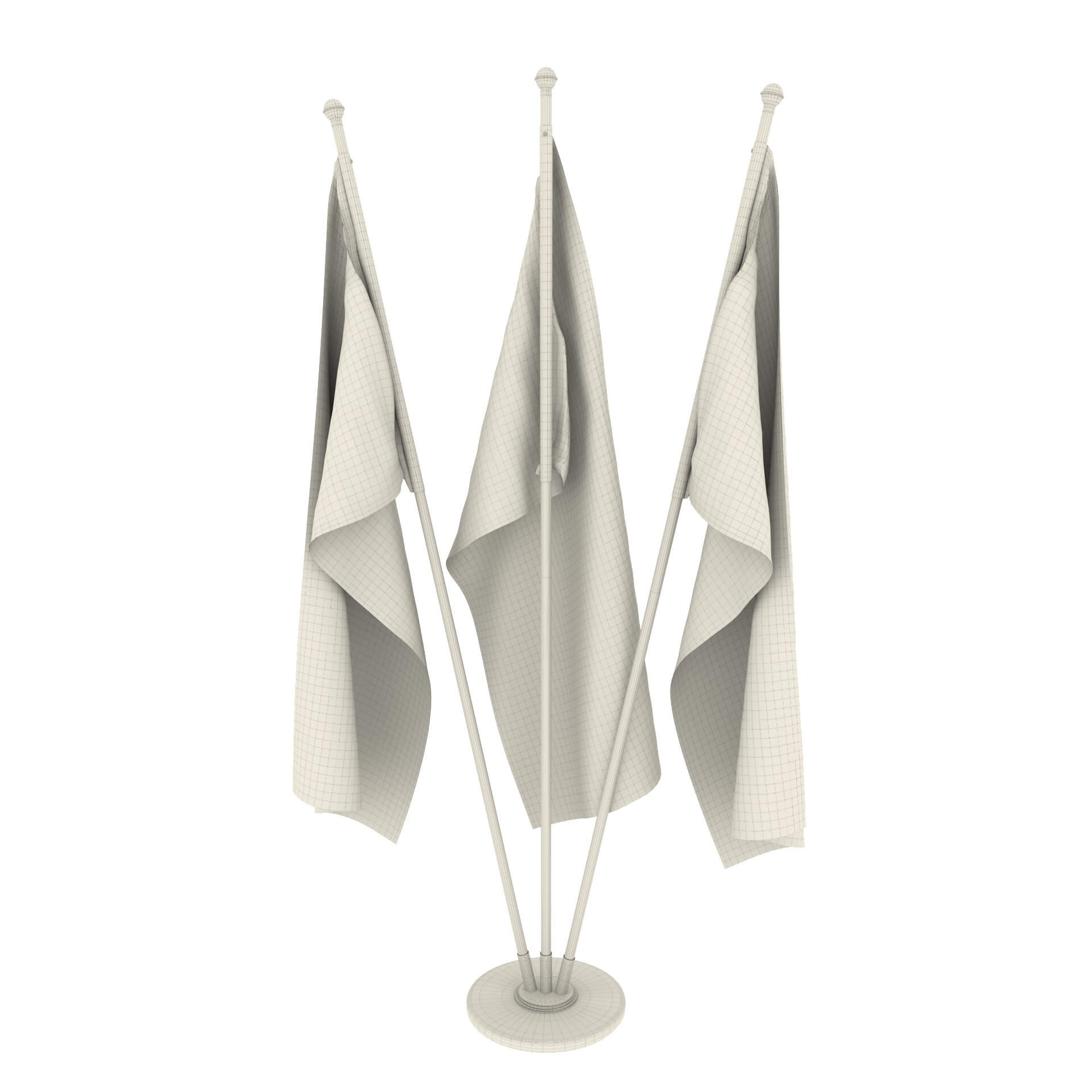 South Africa Flag Pack - 3D Model by dragosburian