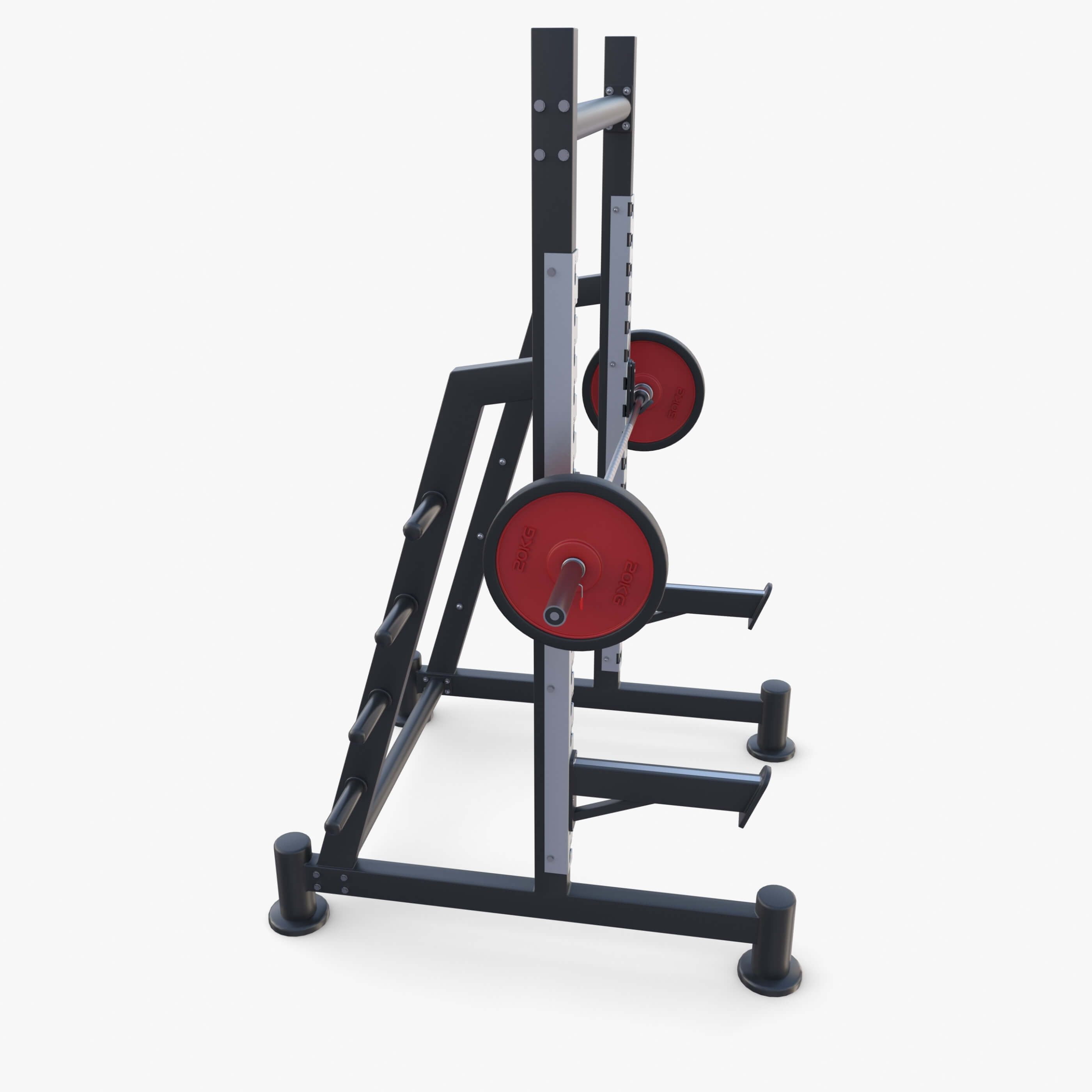 Squat Rack - 3D Model by dragosburian