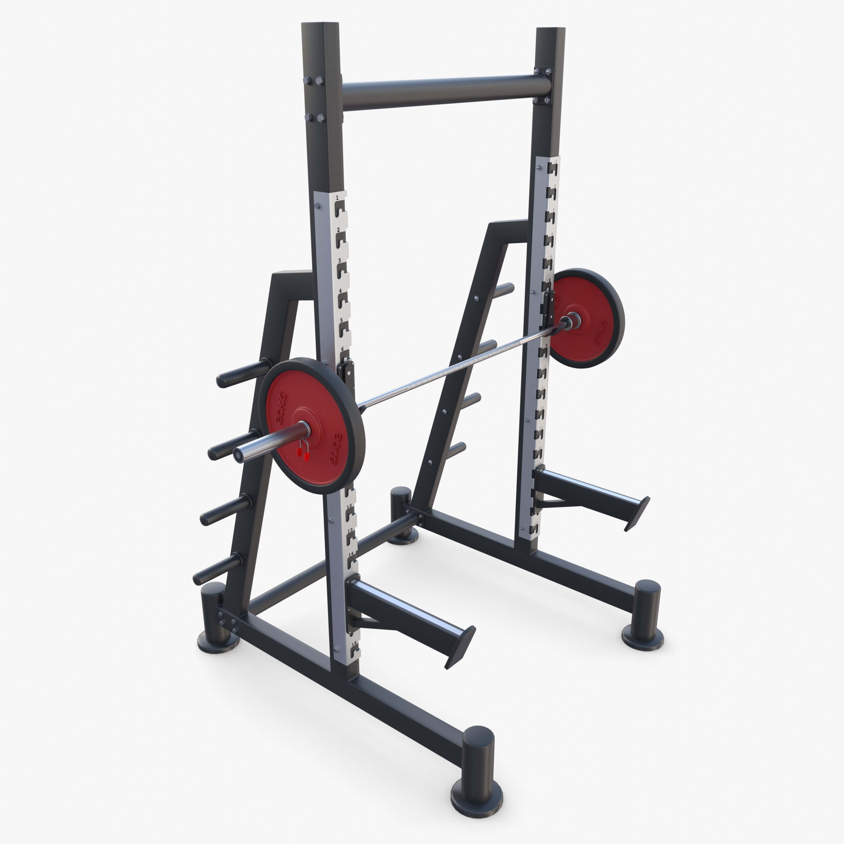 Squat Rack - 3D Model by dragosburian