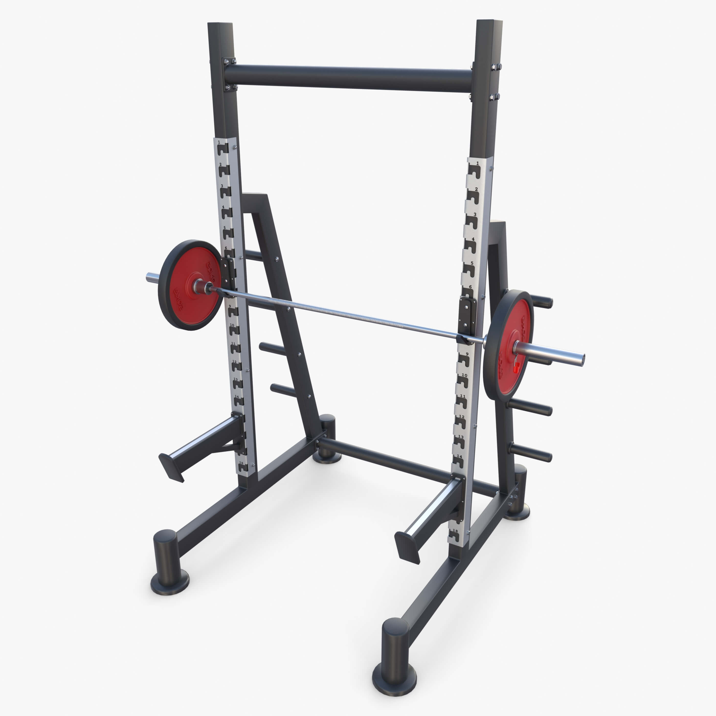 Squat Rack - 3D Model by dragosburian