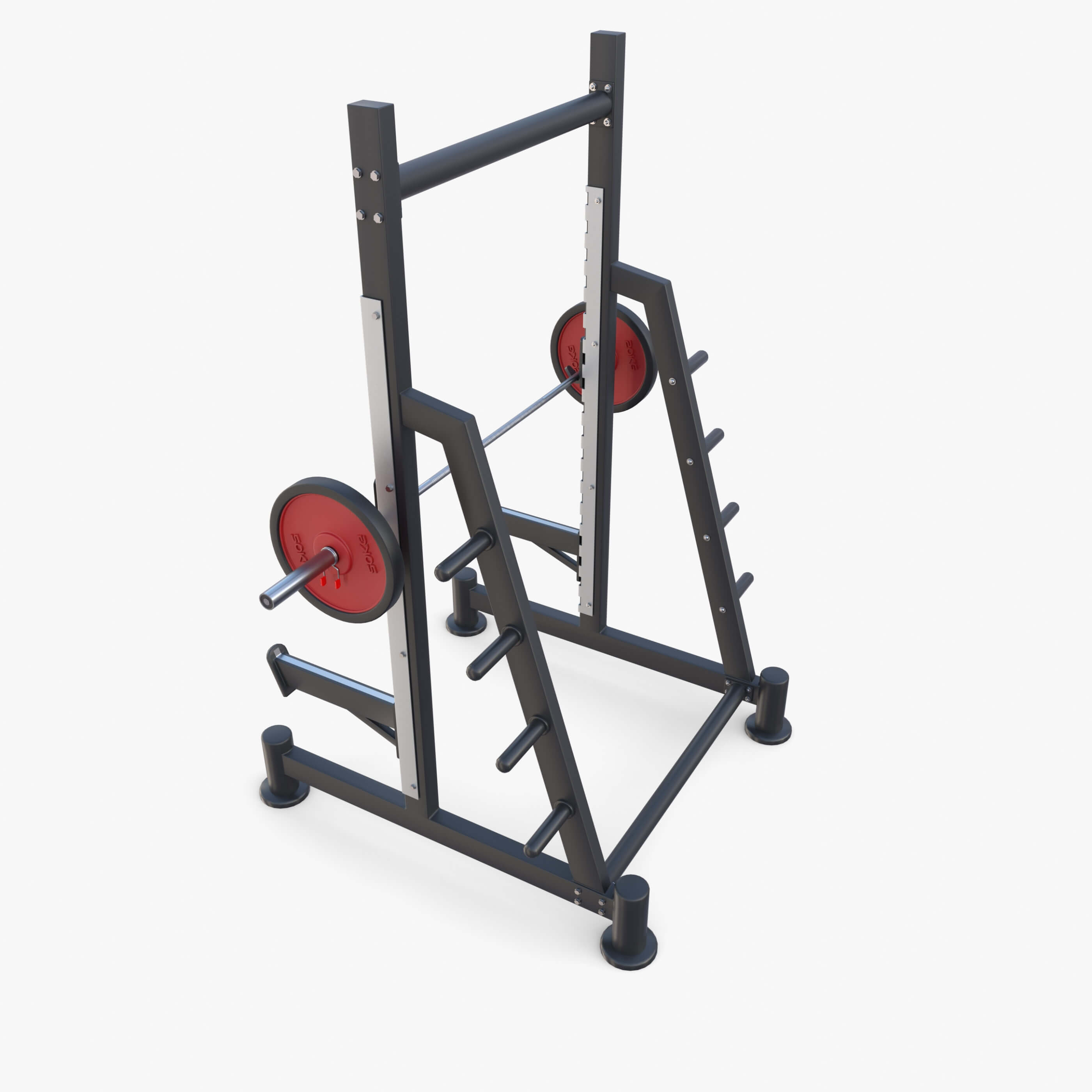 Squat Rack - 3D Model by dragosburian
