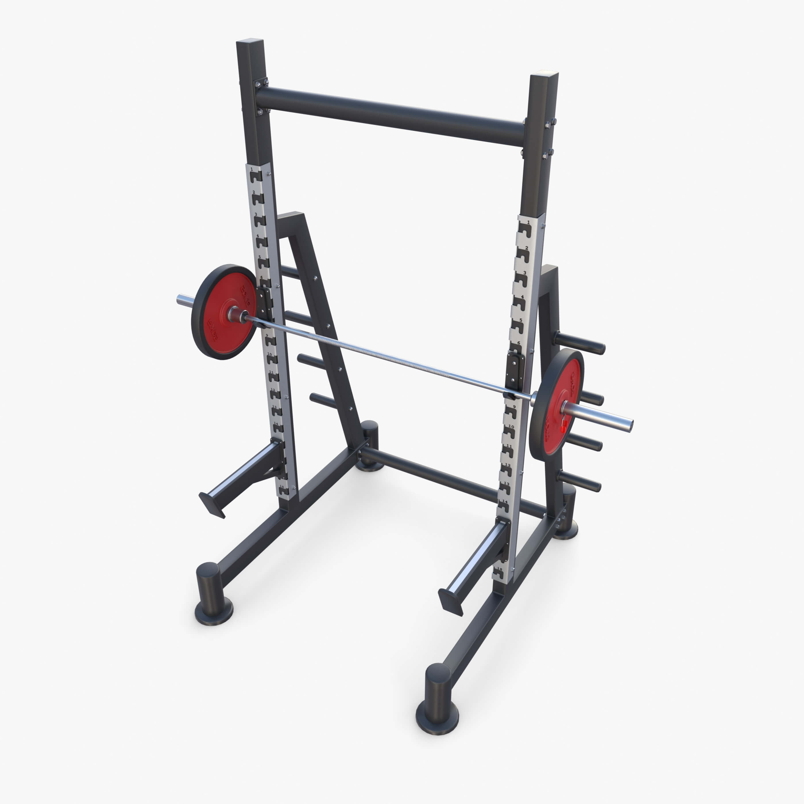 Squat Rack - 3D Model by dragosburian