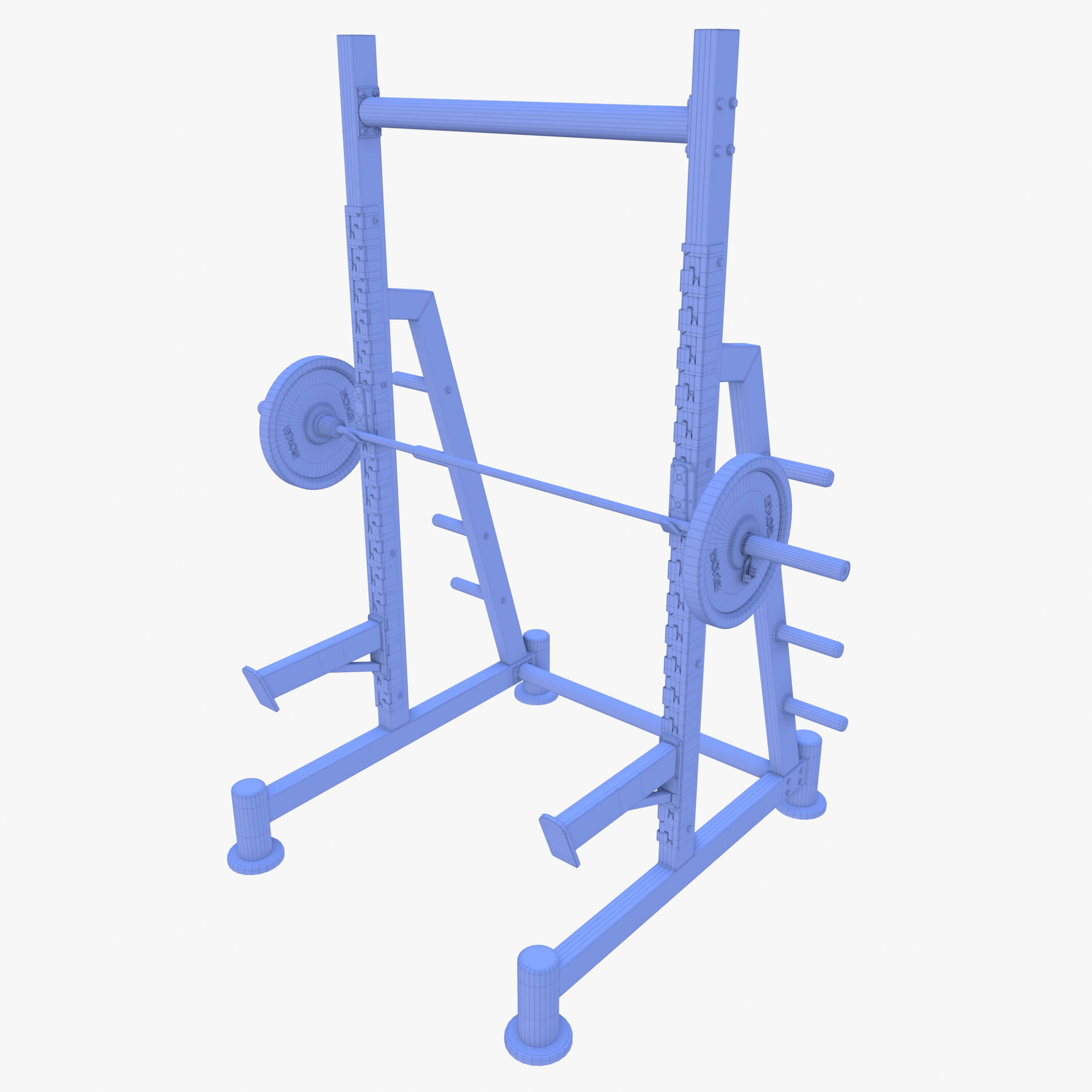 Squat Rack - 3D Model by dragosburian