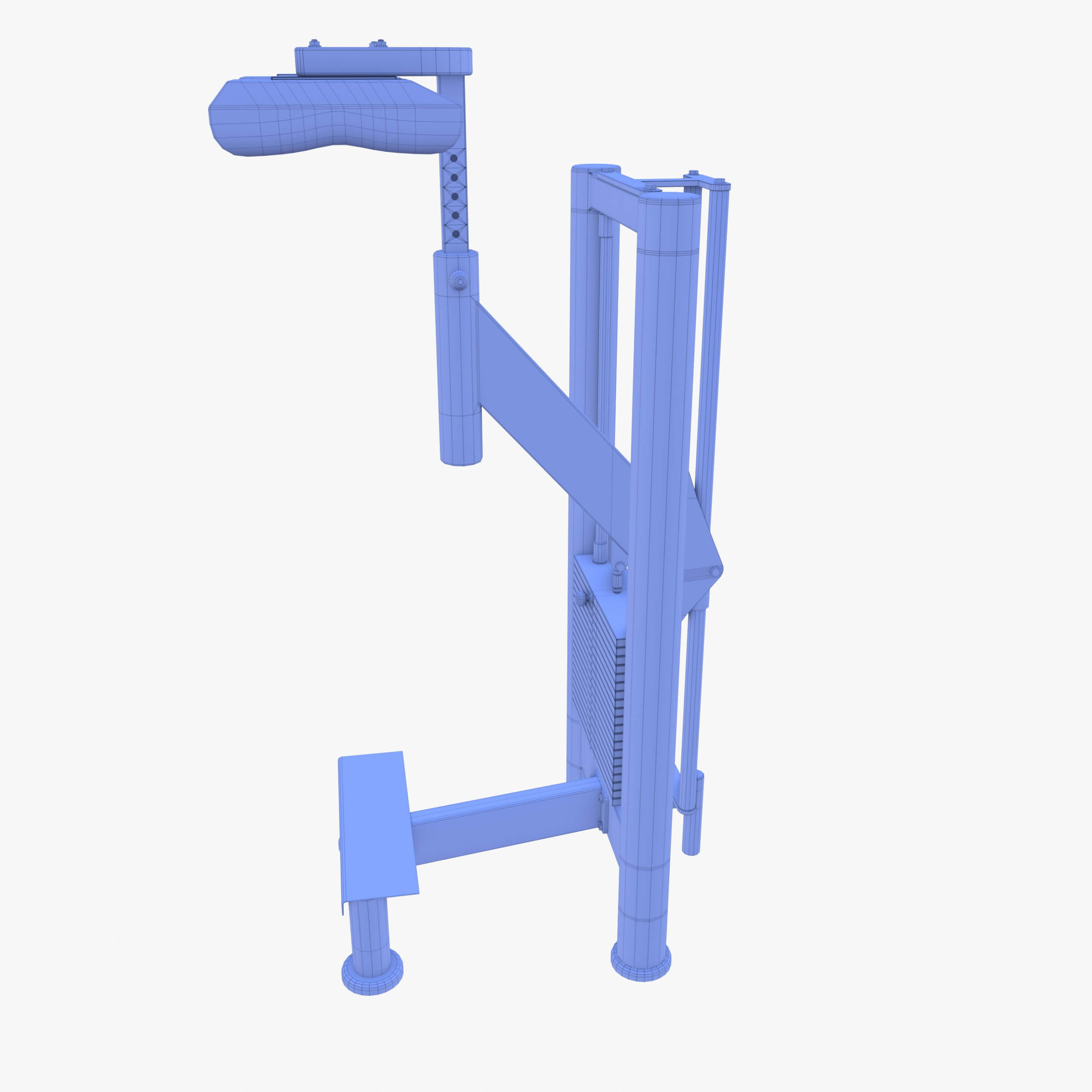 Standing Calf Machine - 3D Model by dragosburian