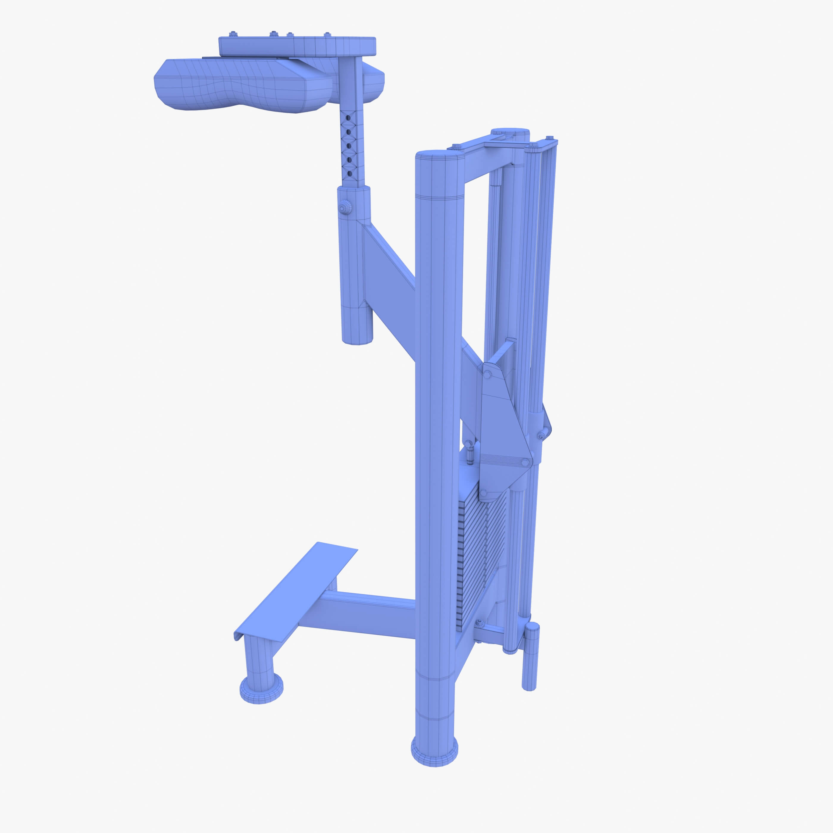 Standing Calf Machine - 3D Model by dragosburian
