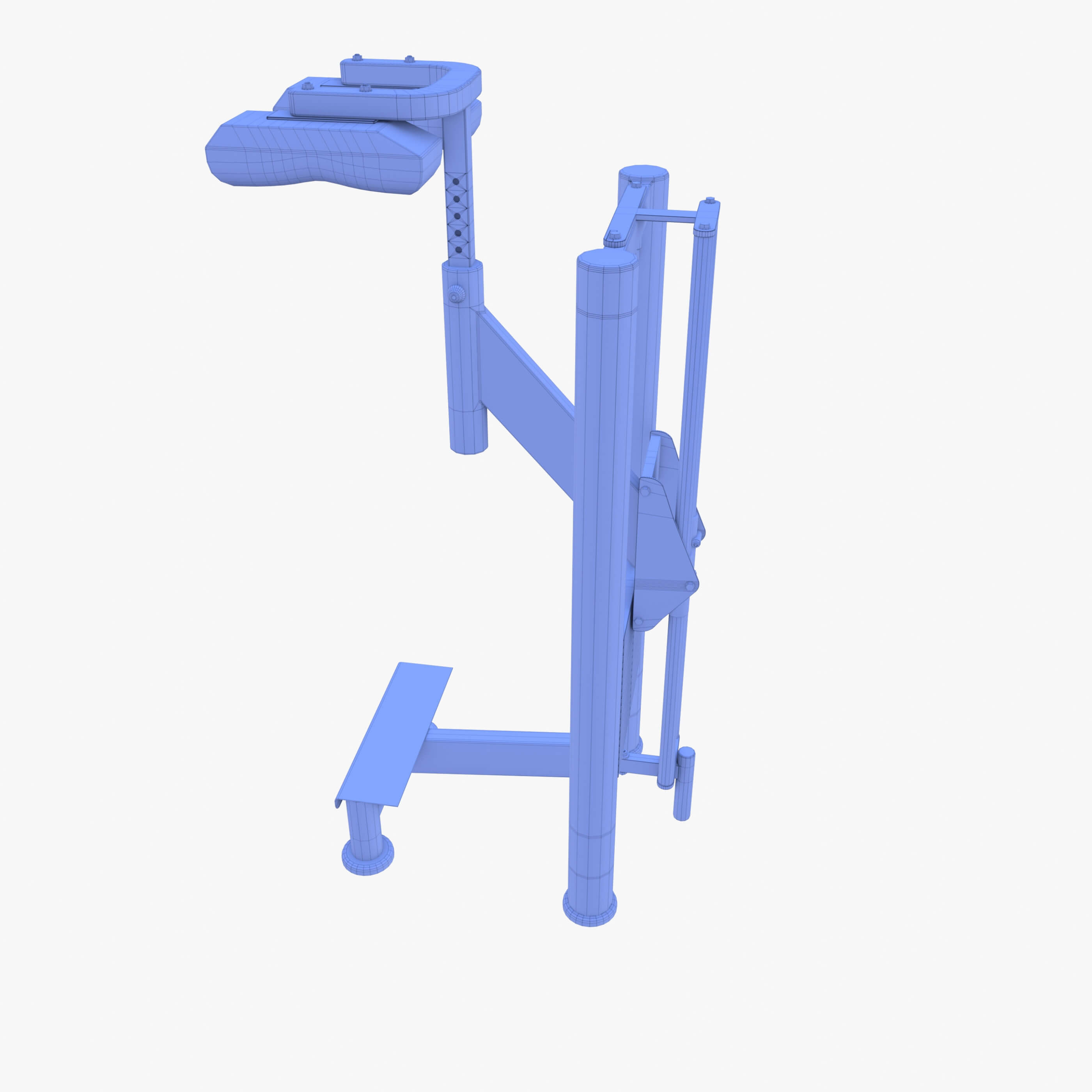 Standing Calf Machine - 3D Model by dragosburian
