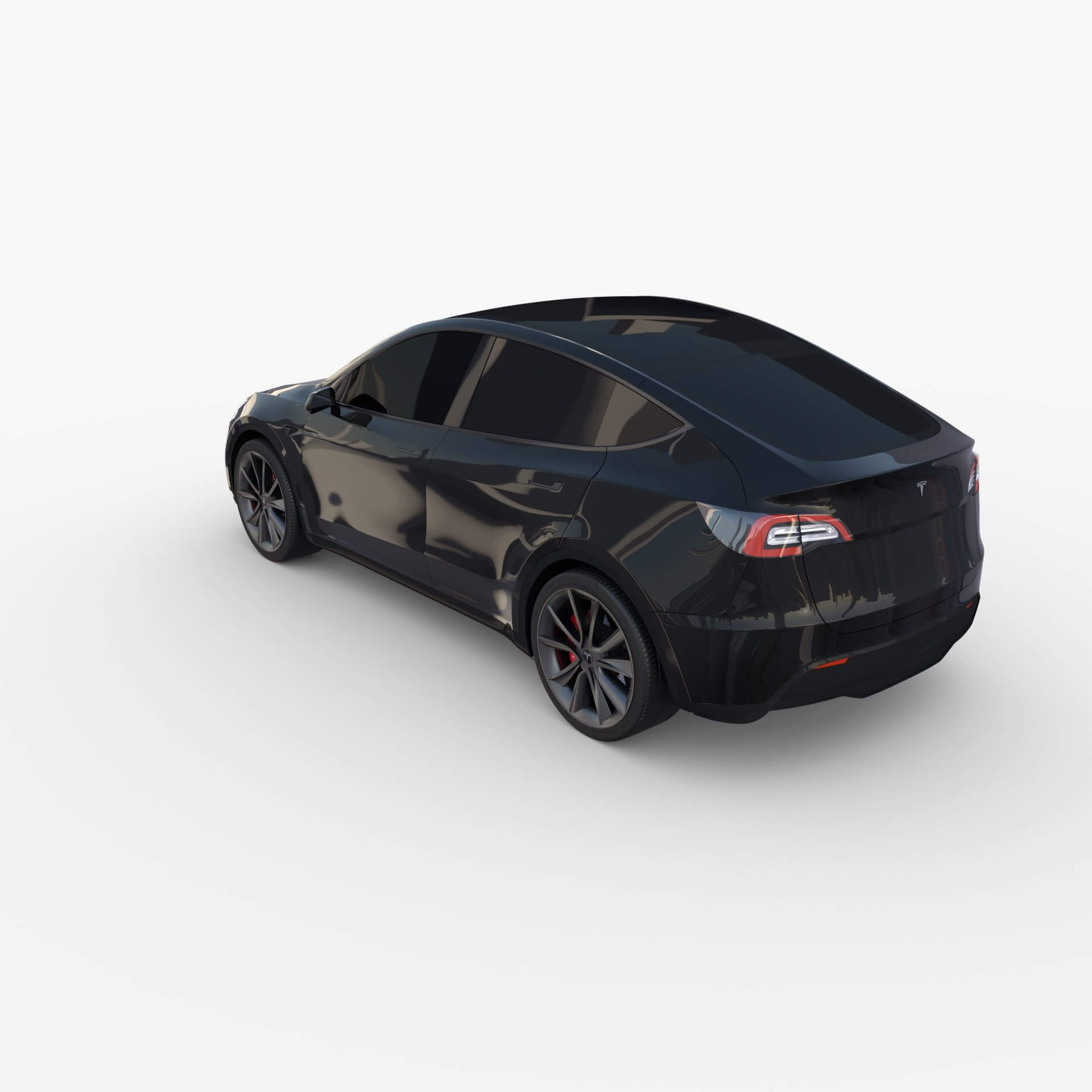 Tesla Model Y Black by dragosburian