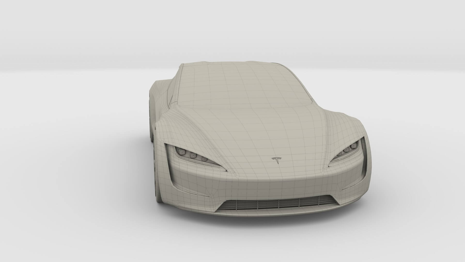 Tesla Roadster 2020 - 3D Model by dragosburian