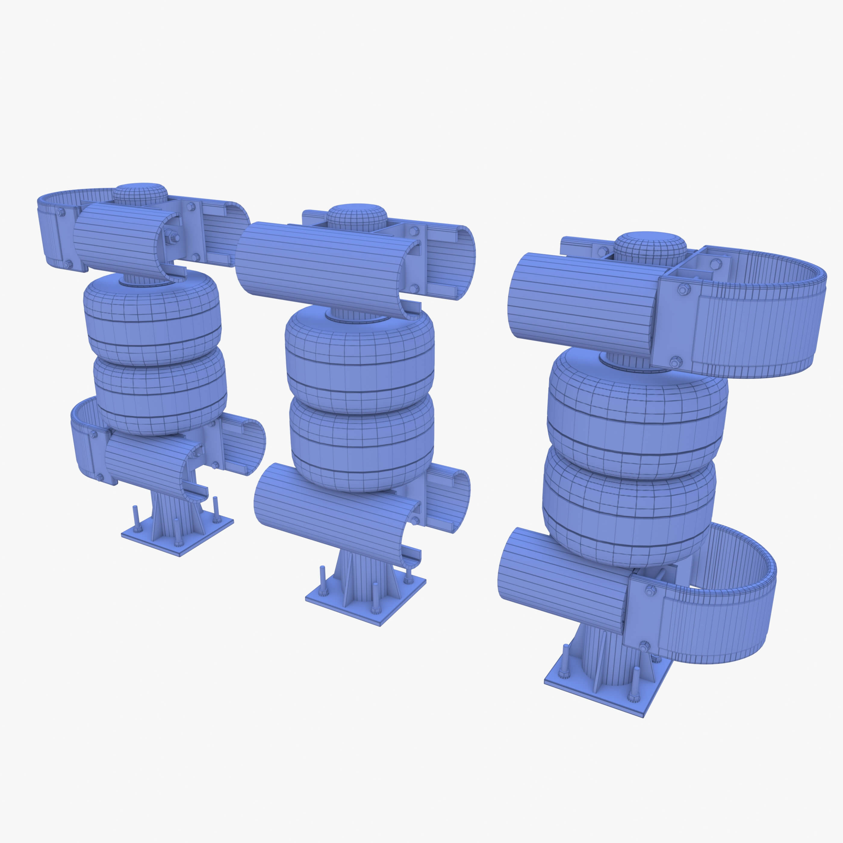 Tileable Rolling Barrier V1 - 3D Model by dragosburian