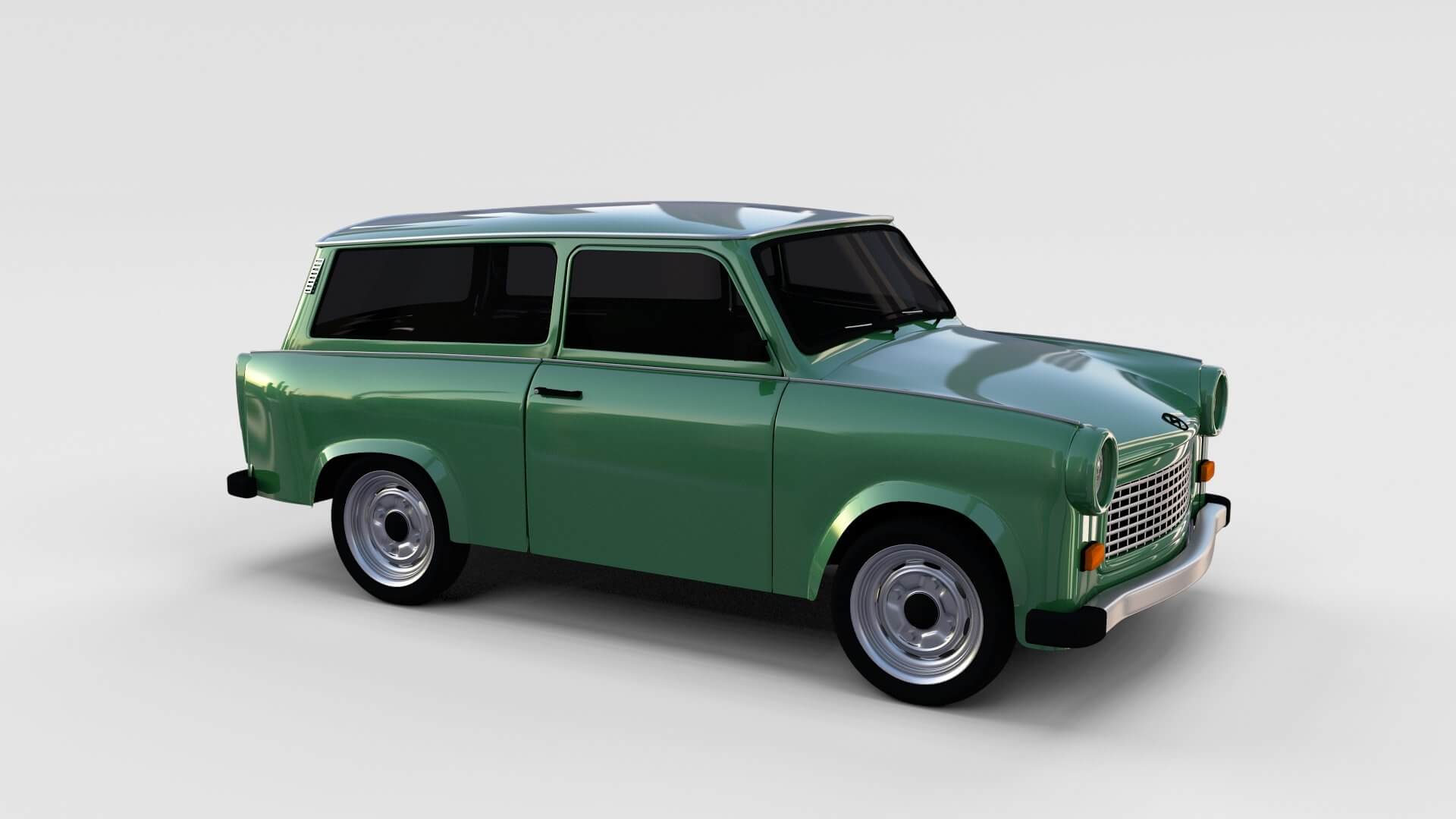 Trabant 601 Estate Rev - 3D Model by dragosburian