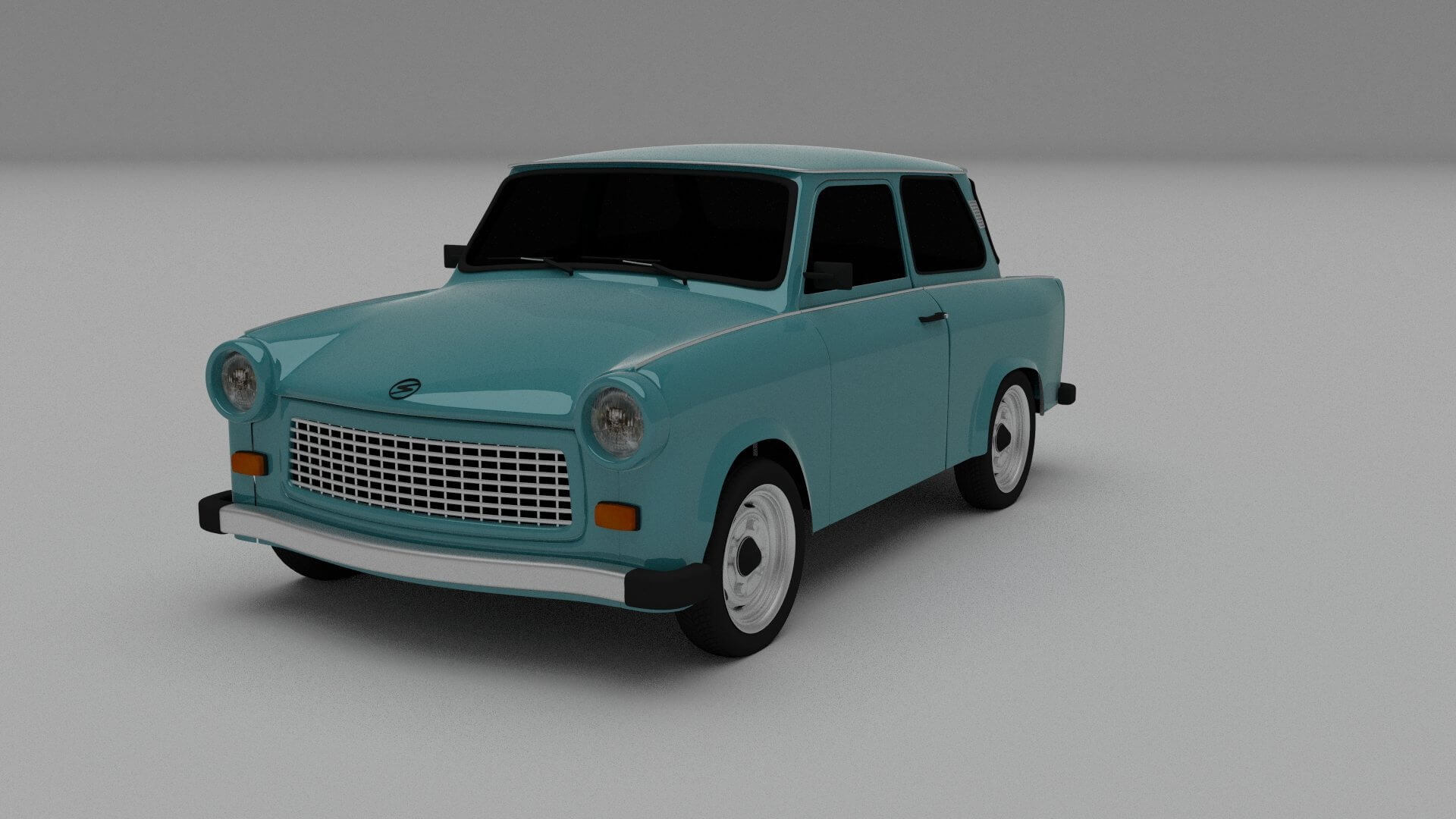 Trabant 601 - 3D Model by dragosburian