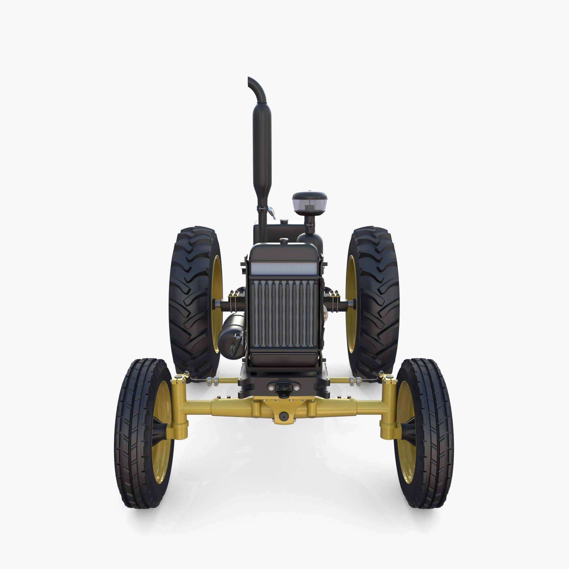 Tractor Chassis - 3D Model by dragosburian