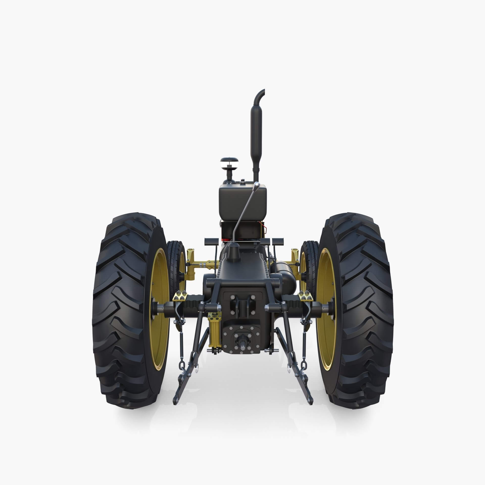 Tractor Chassis - 3D Model by dragosburian