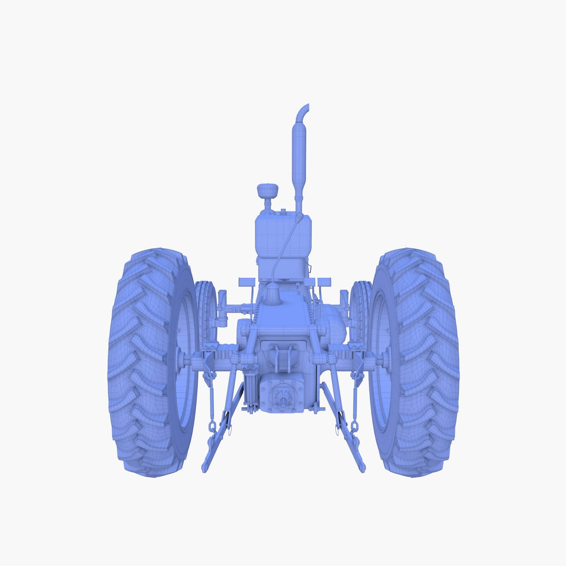 Tractor Chassis - 3D Model by dragosburian