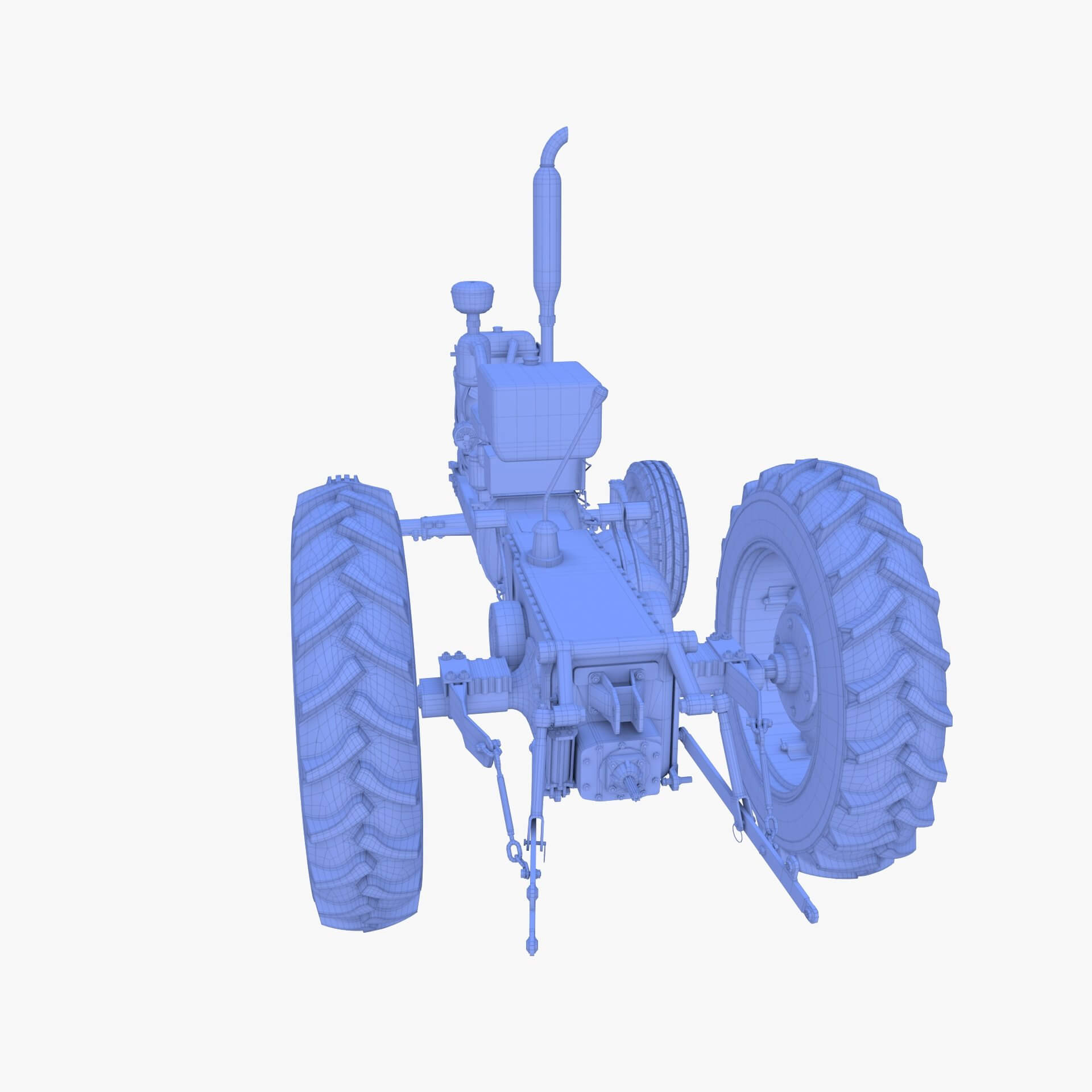 Tractor Chassis - 3D Model by dragosburian