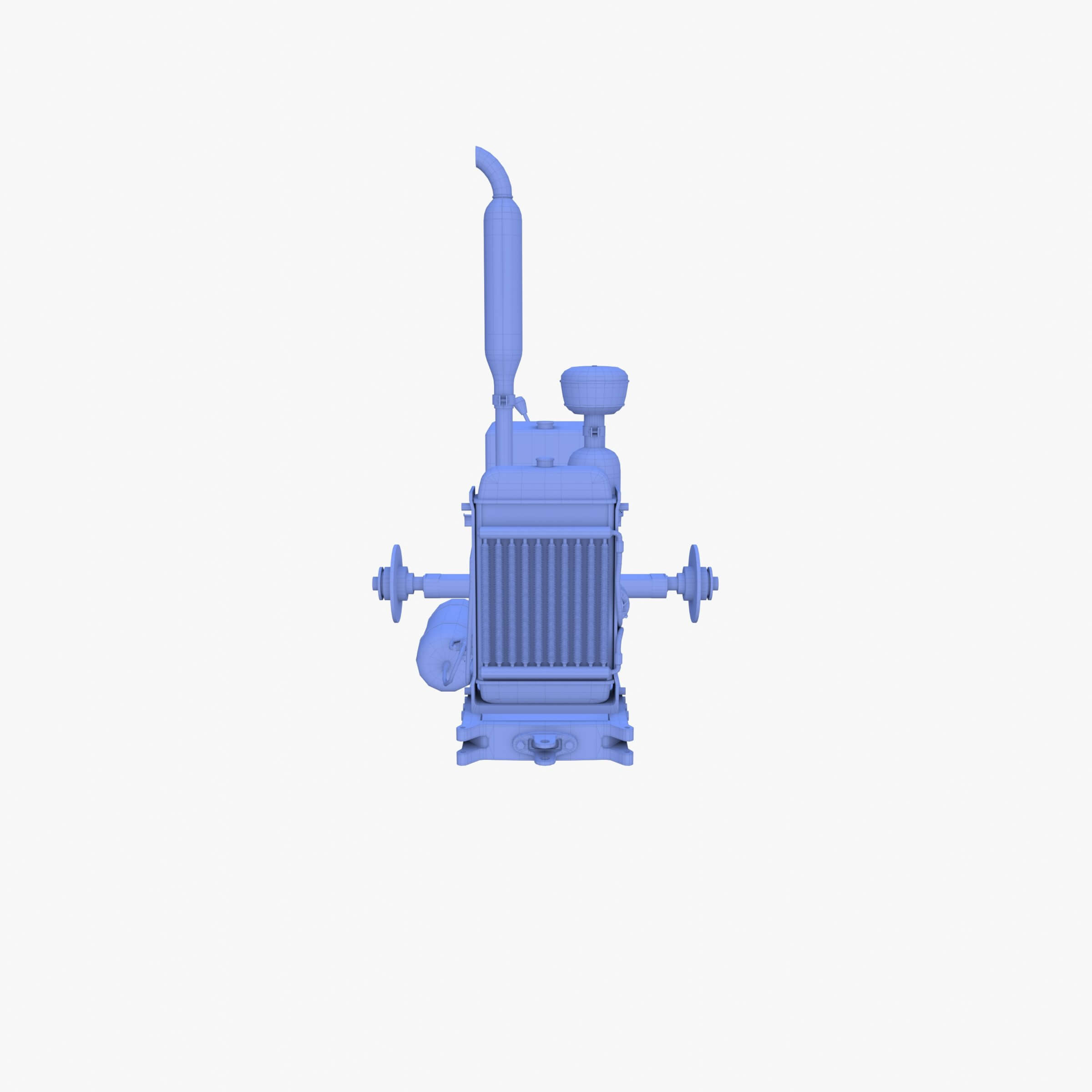 Tractor Drivetrain - 3D Model by dragosburian