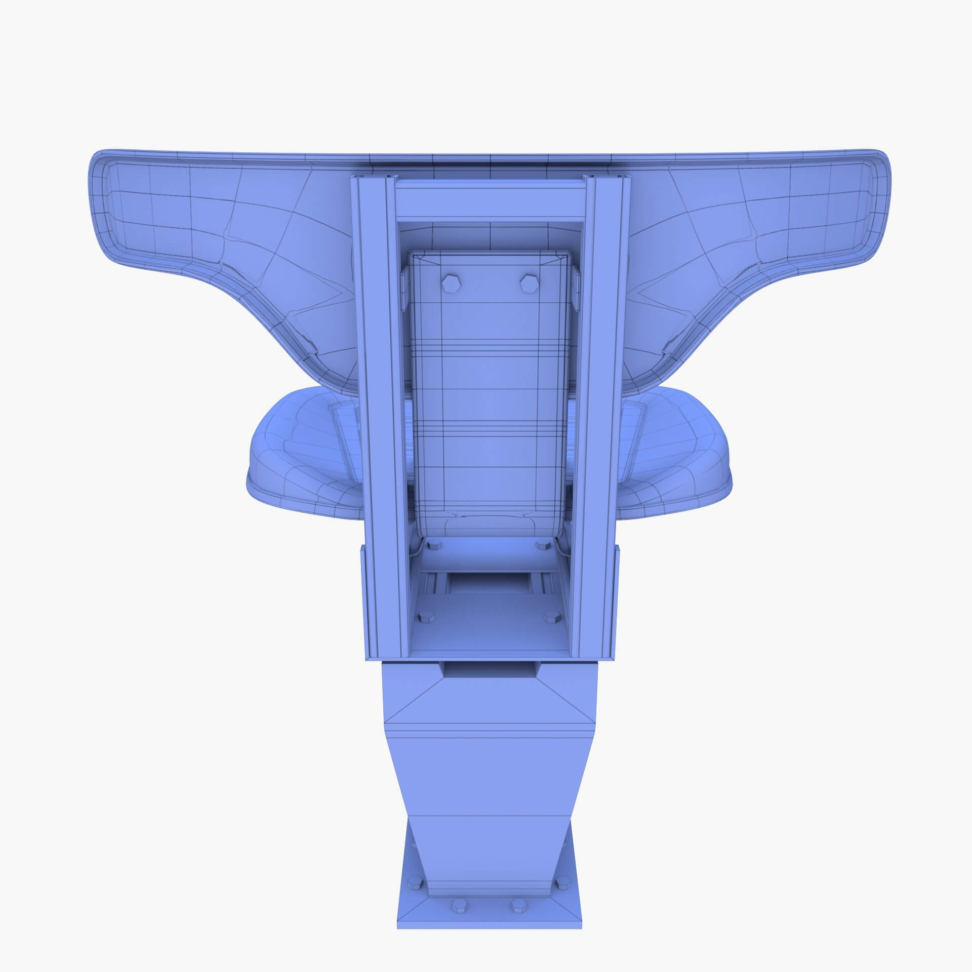 Tractor Seat - 3D Model by dragosburian