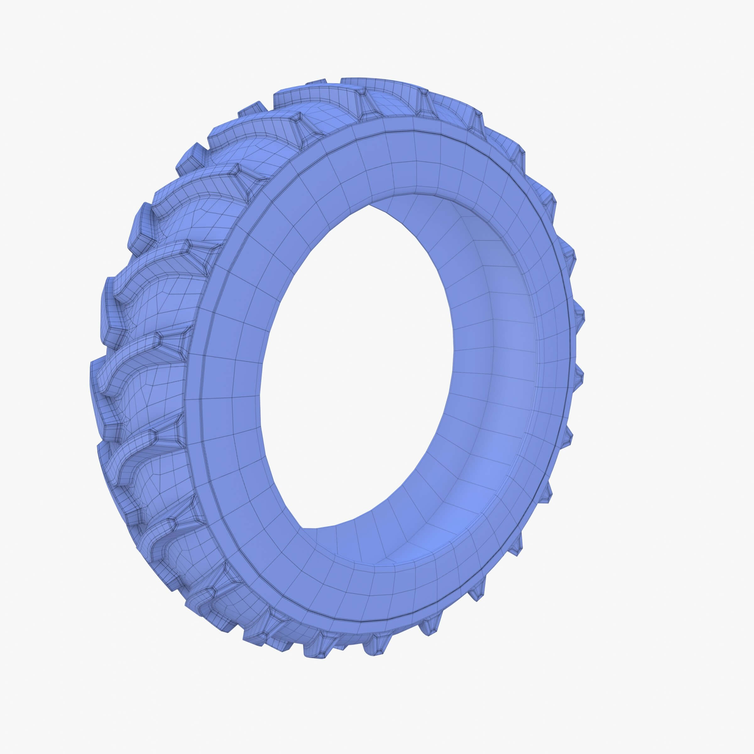 Tractor Tire V2 - 3D Model by dragosburian