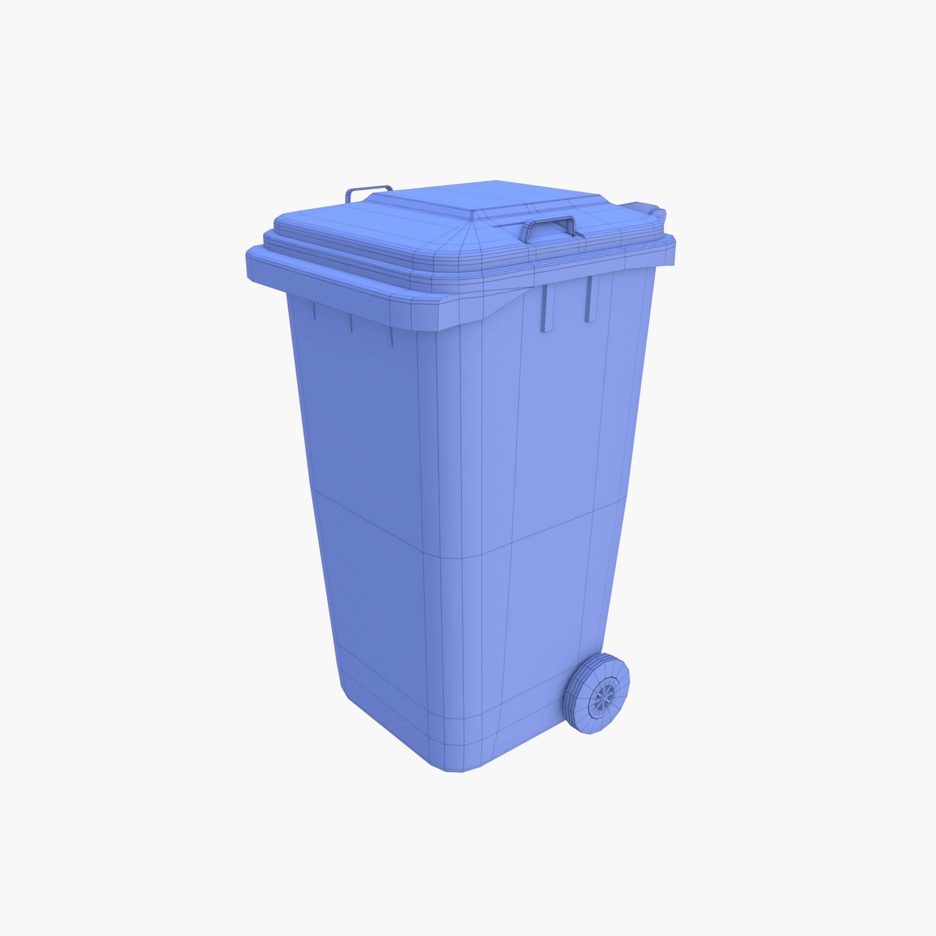 Trash Can V14 - 3D Model by dragosburian