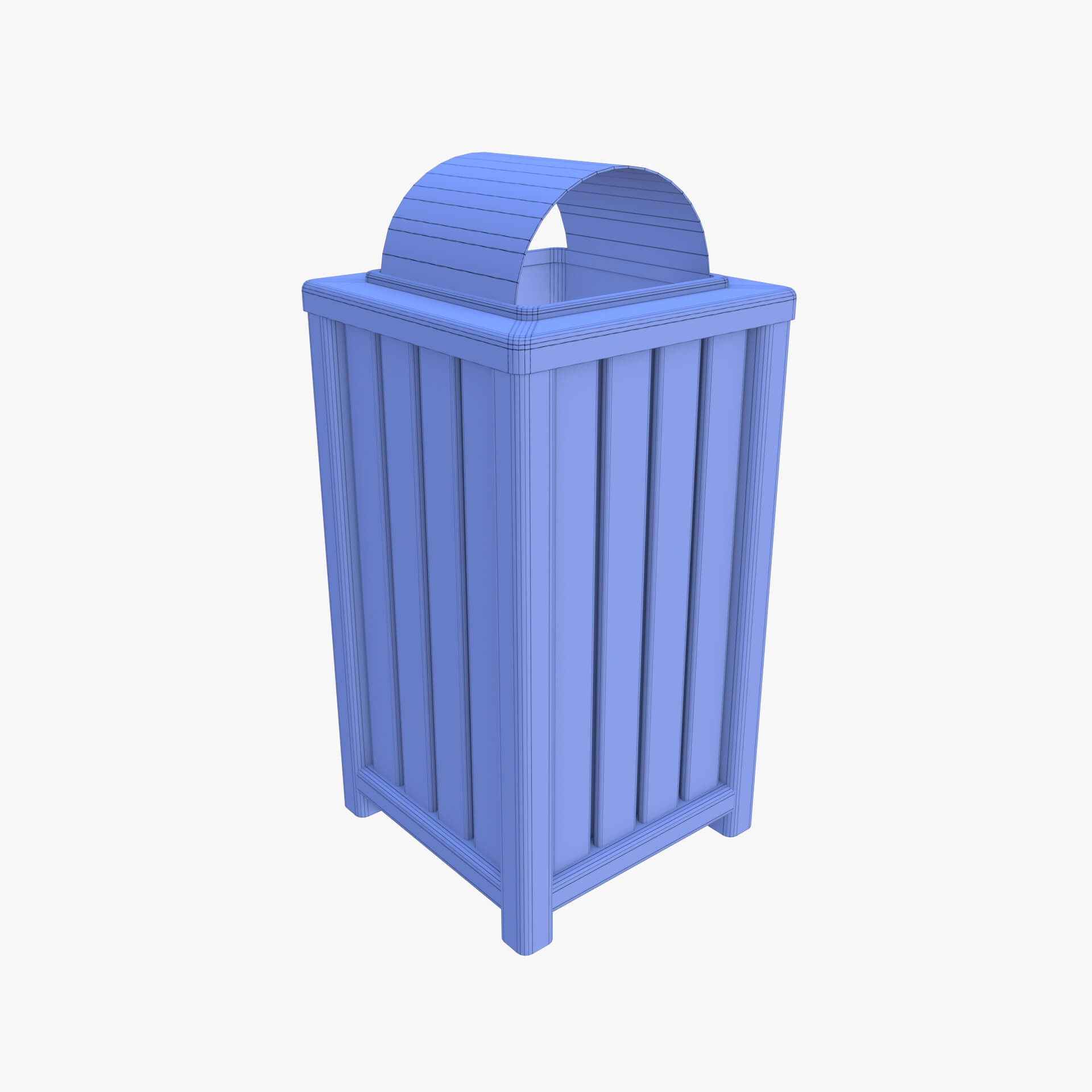 Trash Can V3 - 3D Model by dragosburian