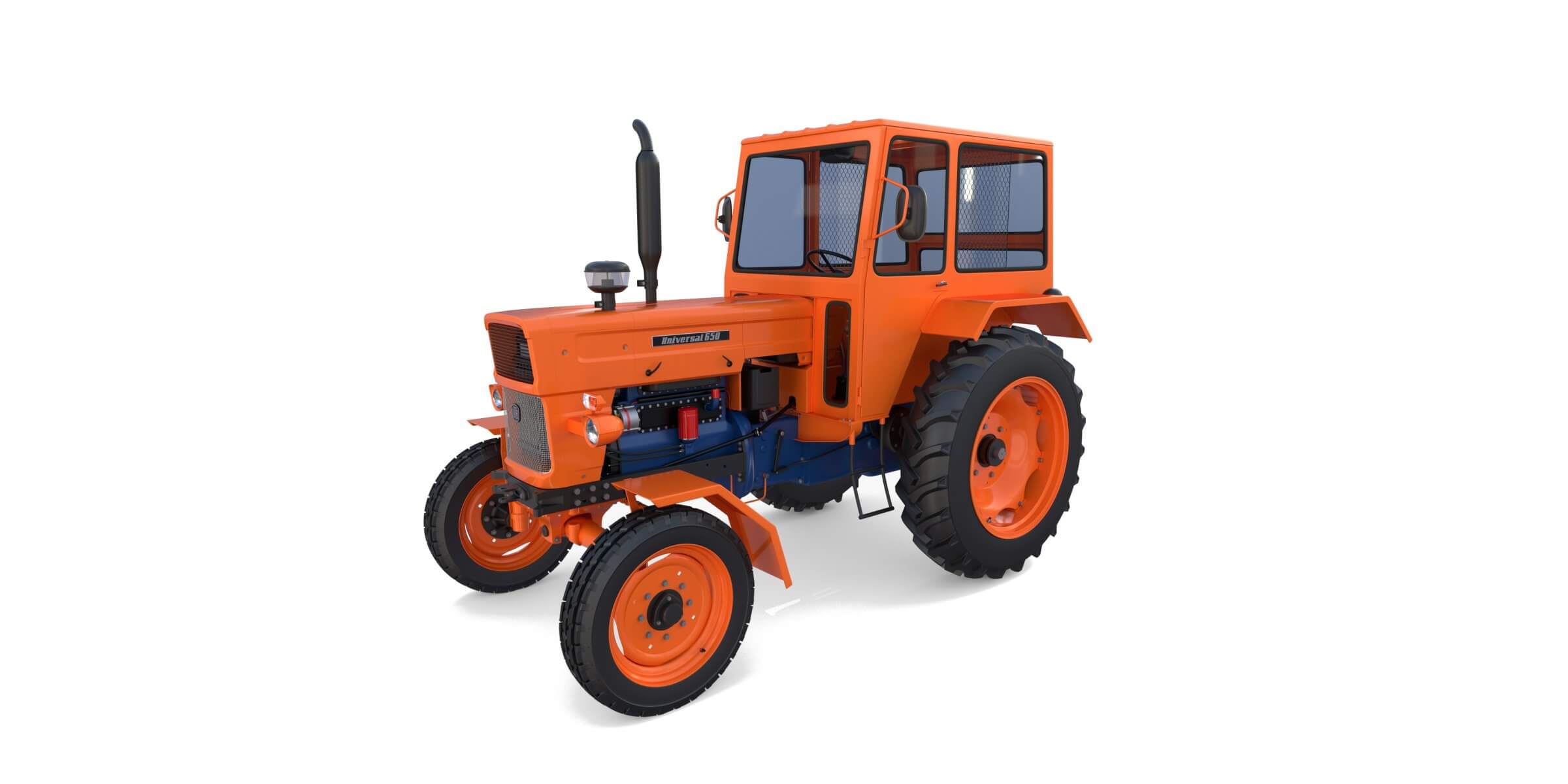 U650 Tractor V1 - 3D Model by dragosburian