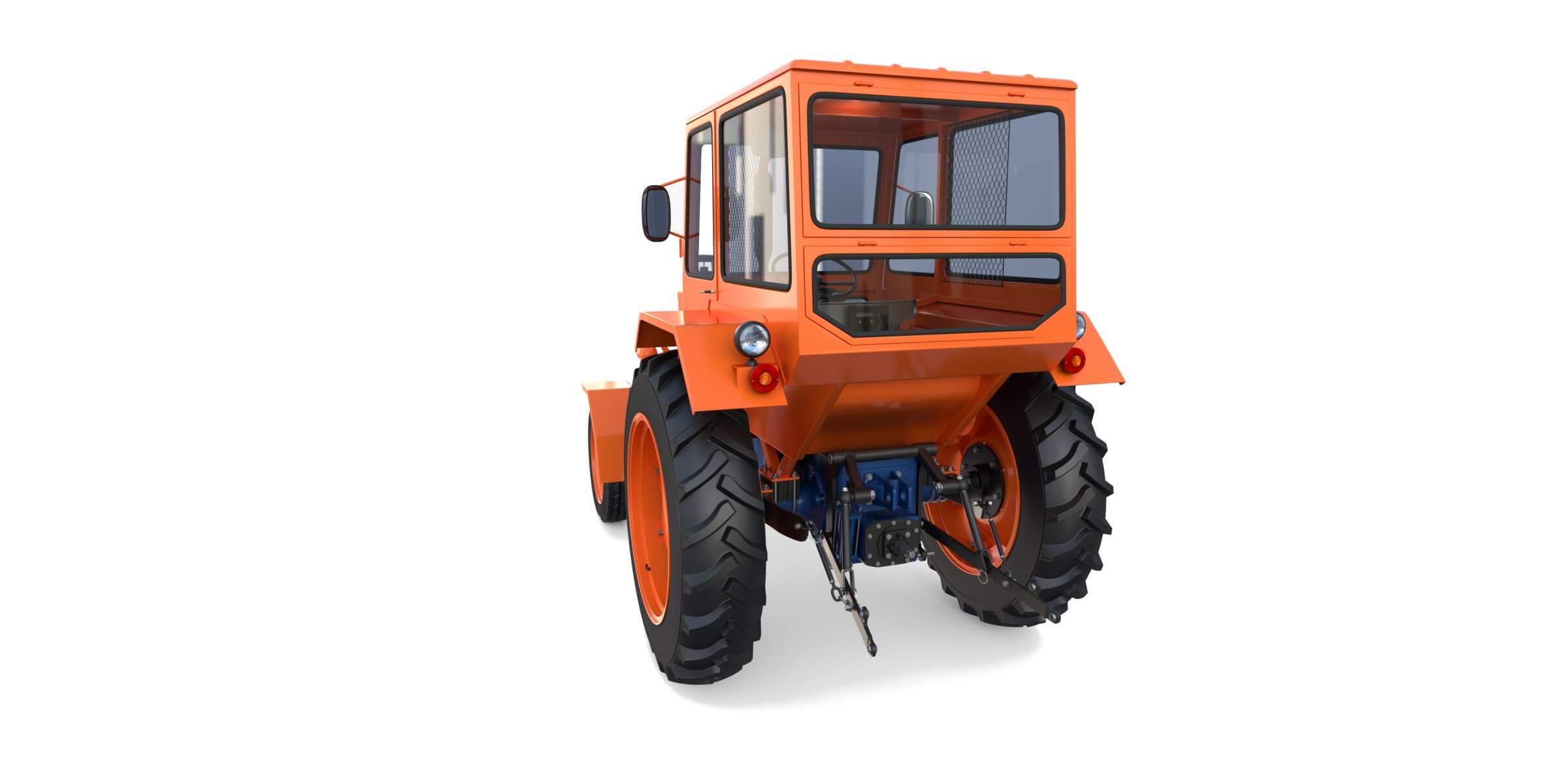 U650 Tractor V1 - 3D Model by dragosburian