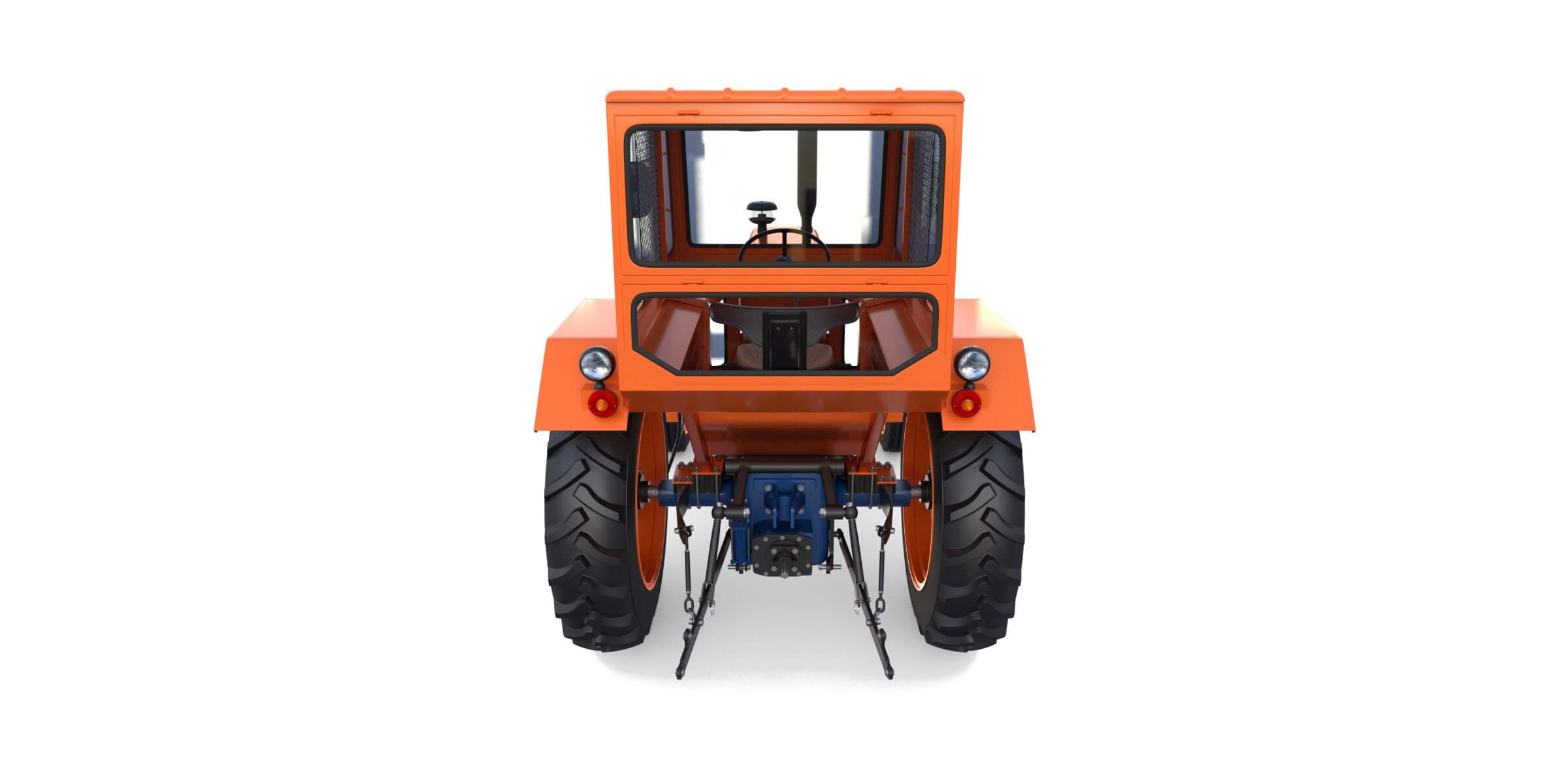 U650 Tractor V1 - 3D Model by dragosburian