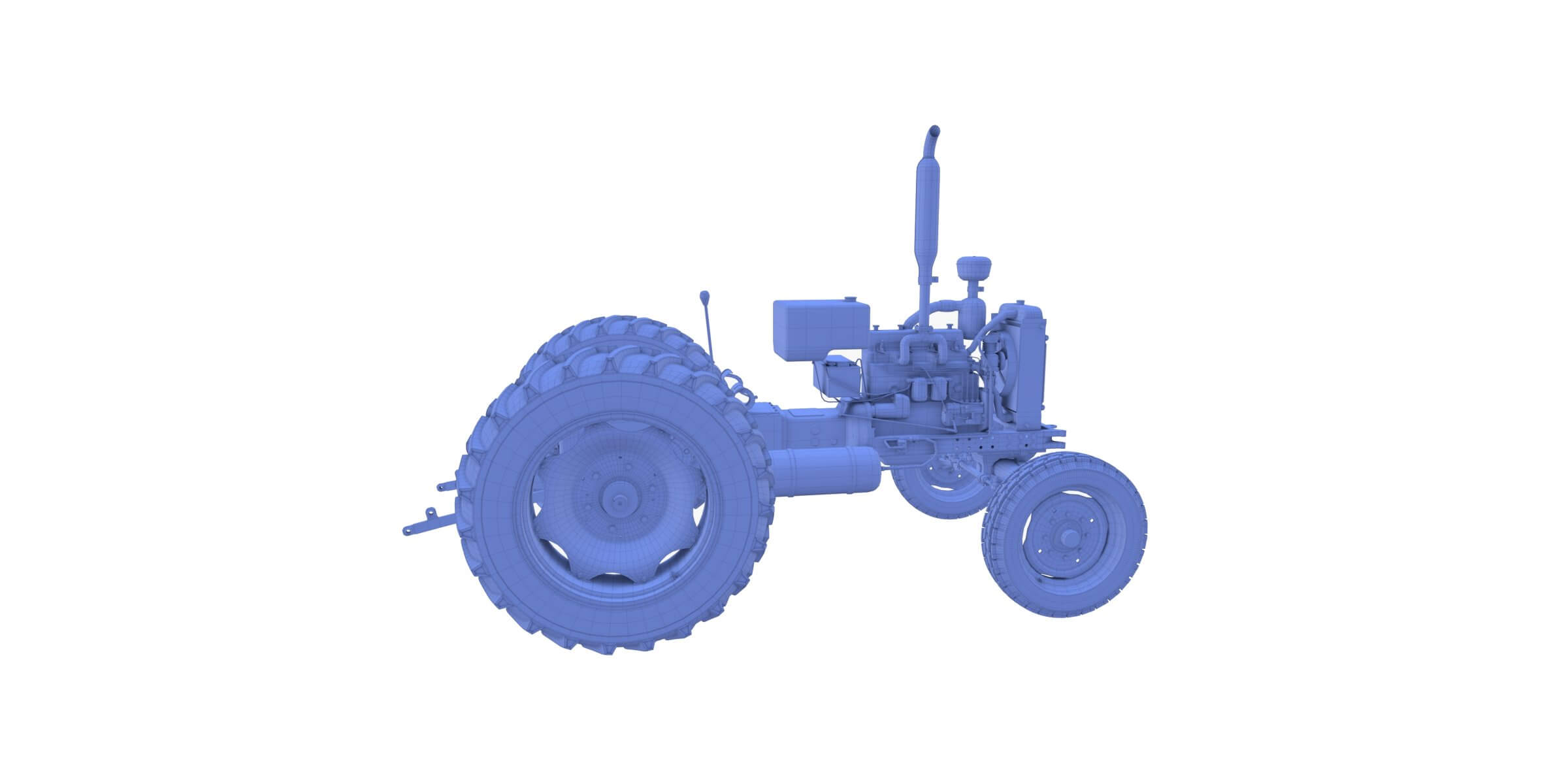 U650 Tractor V1 - 3D Model by dragosburian