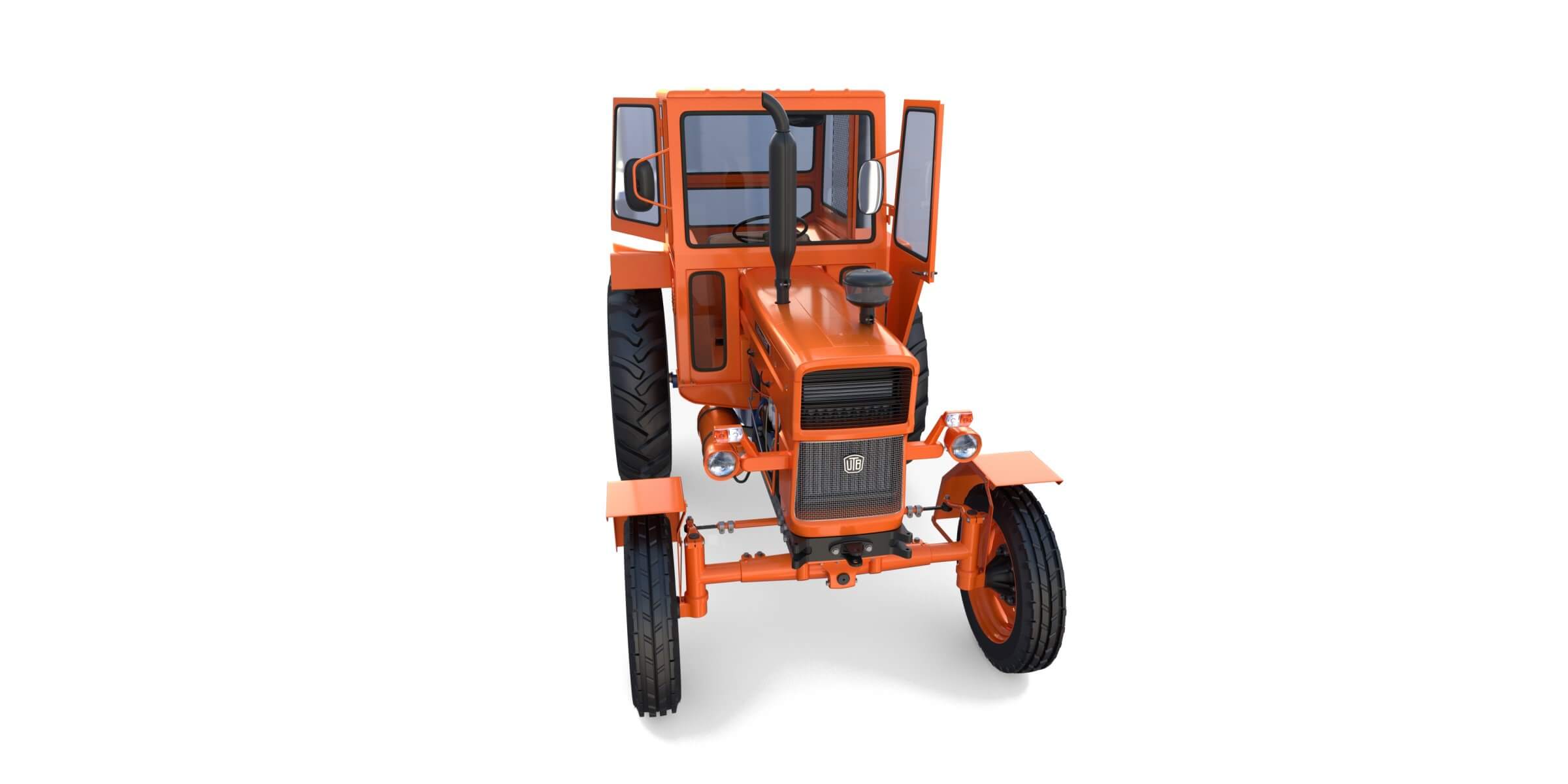 U650 Tractor V1 - 3D Model by dragosburian