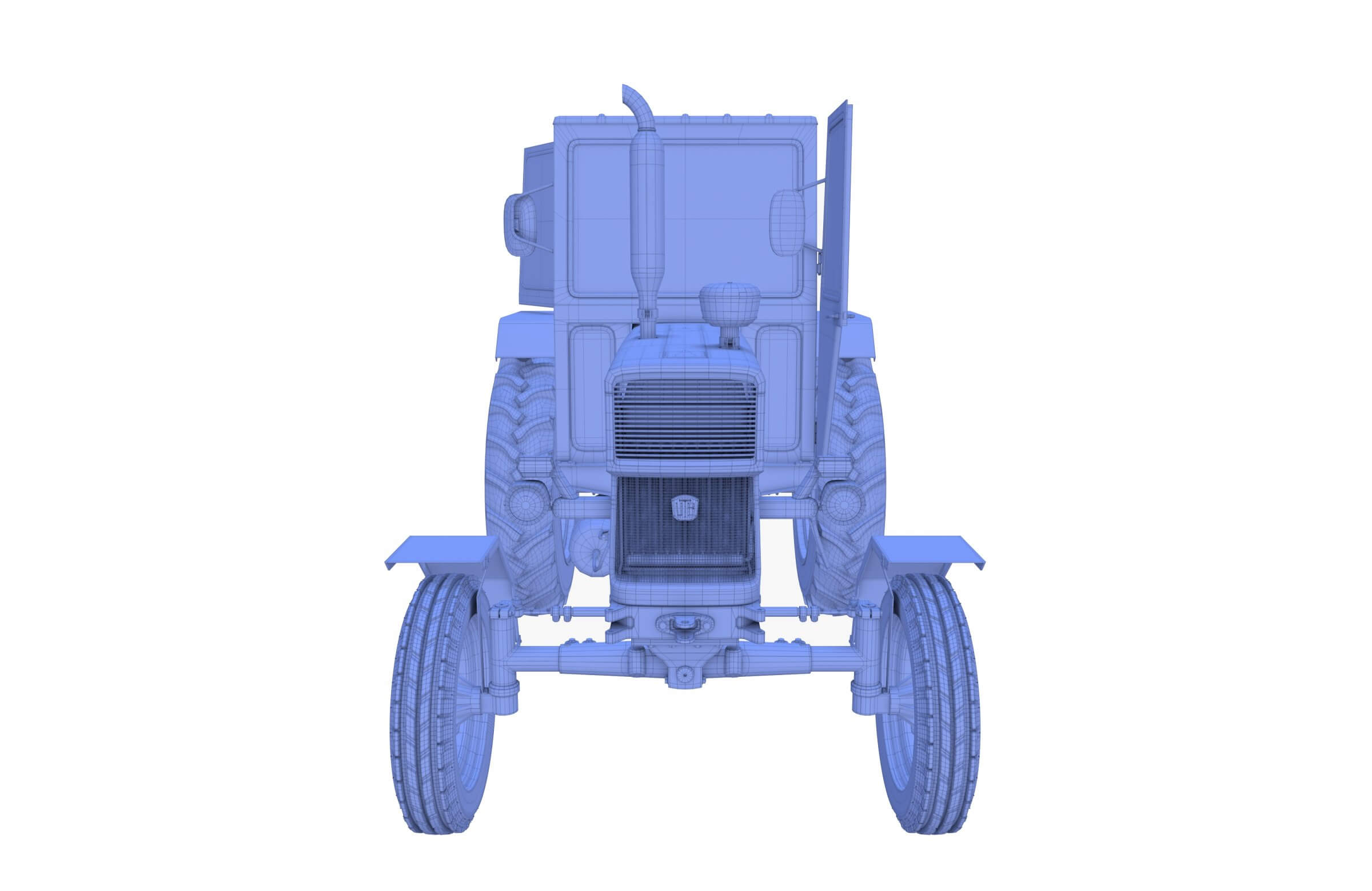 U650 Tractor V1 - 3D Model by dragosburian